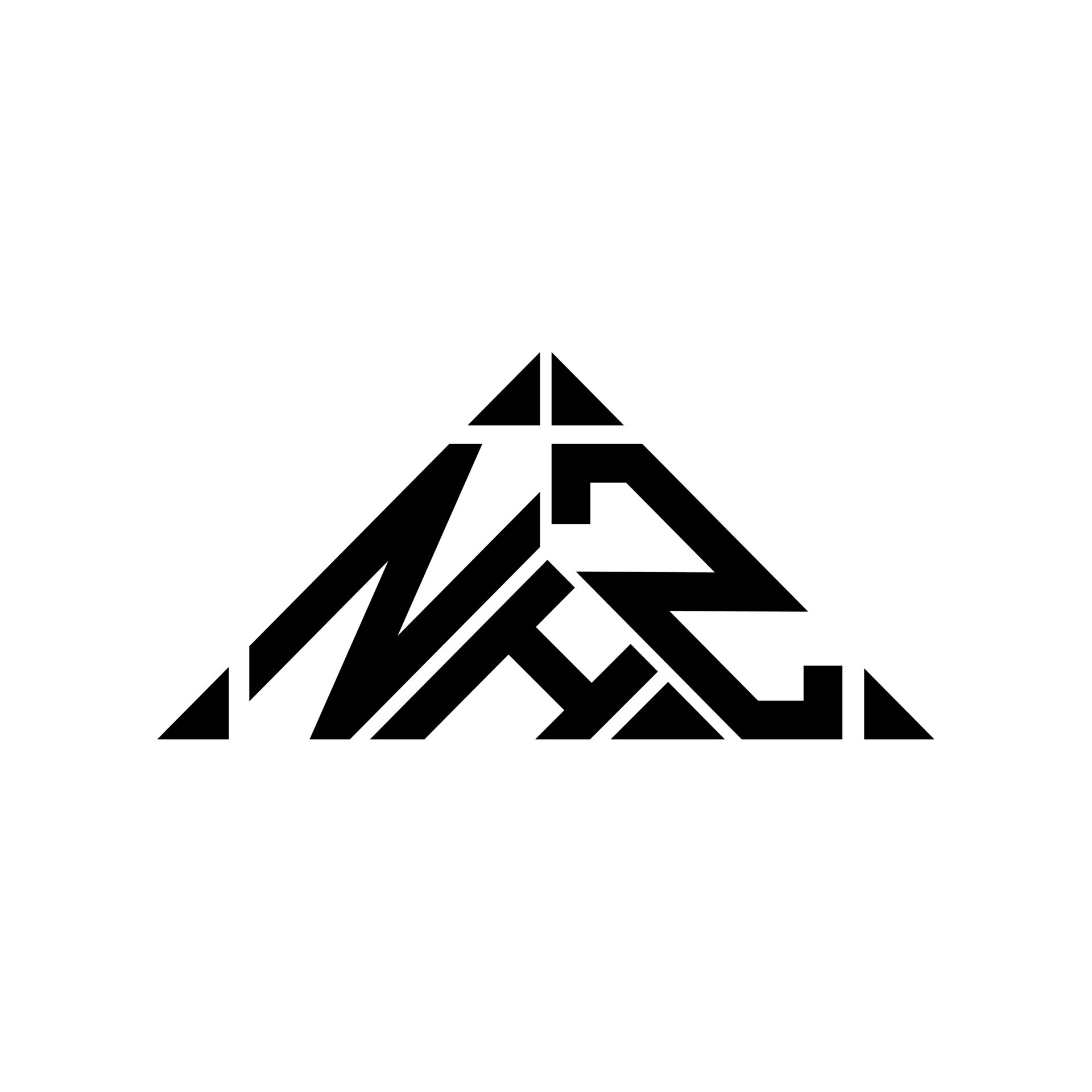 NHZ letter logo creative design with vector graphic, NHZ simple and modern logo. 15396237 Vector ...