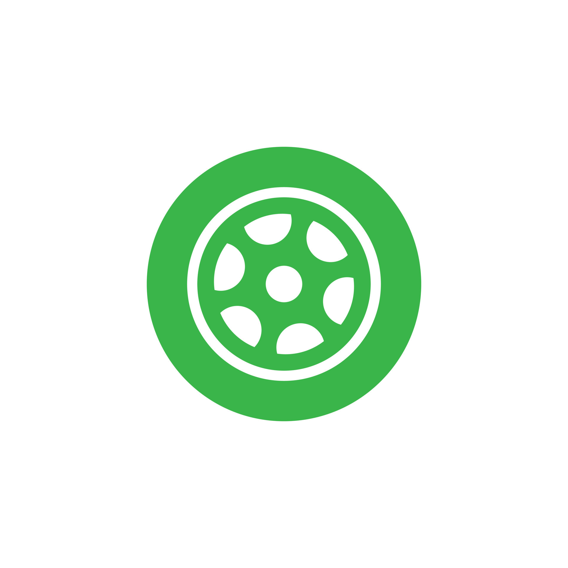 eps10 green vector car tire abstract solid art icon isolated on white ... eps10 green vector car tire abstract solid art icon isolated on white ...