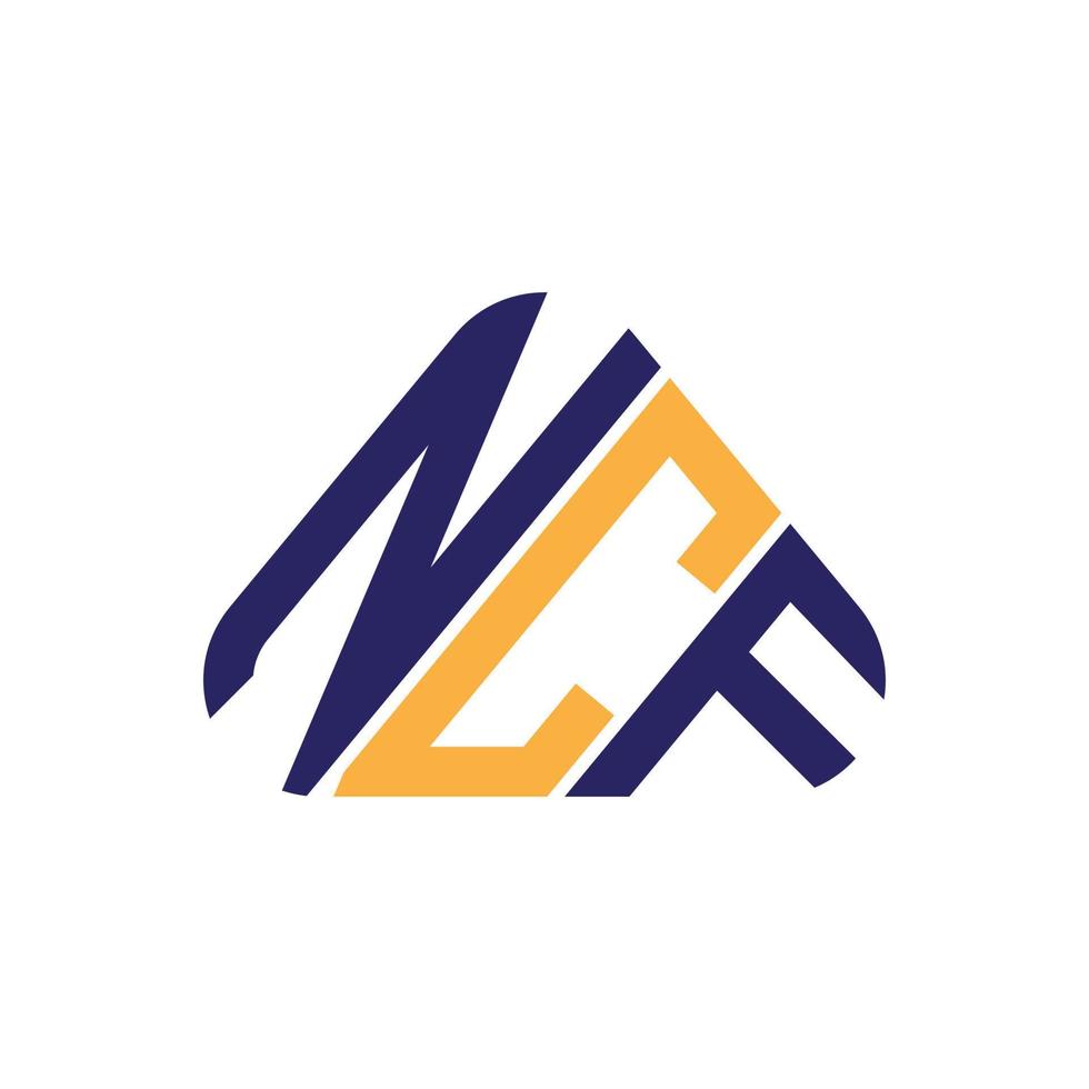 Diseño creativo del logotipo de la letra ncf con gráfico vectorial ... Diseño creativo del logotipo de la letra ncf con gráfico vectorial ...