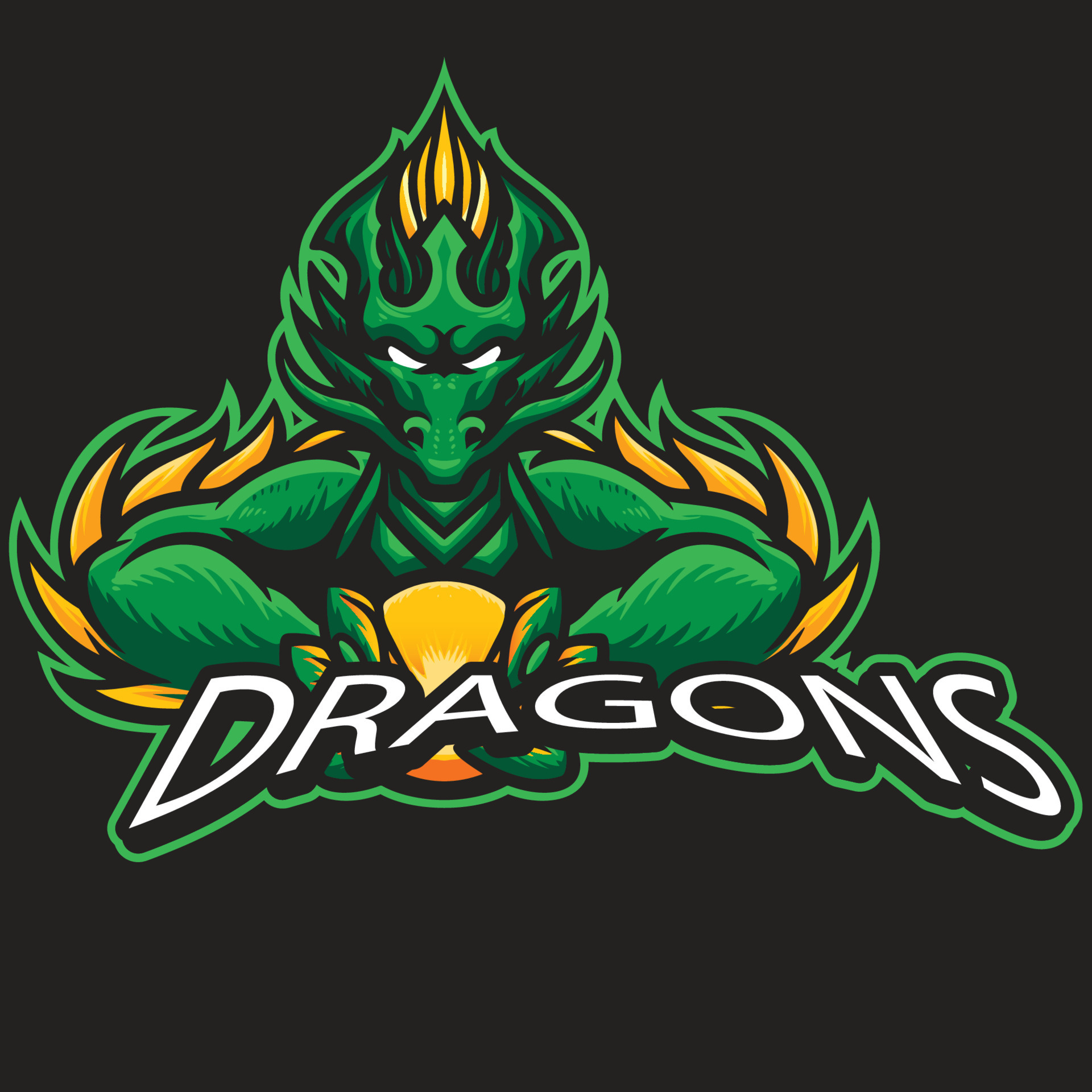 Sports Mascots Colorful Vector Illustration 15397295 Vector Art At Vecteezy