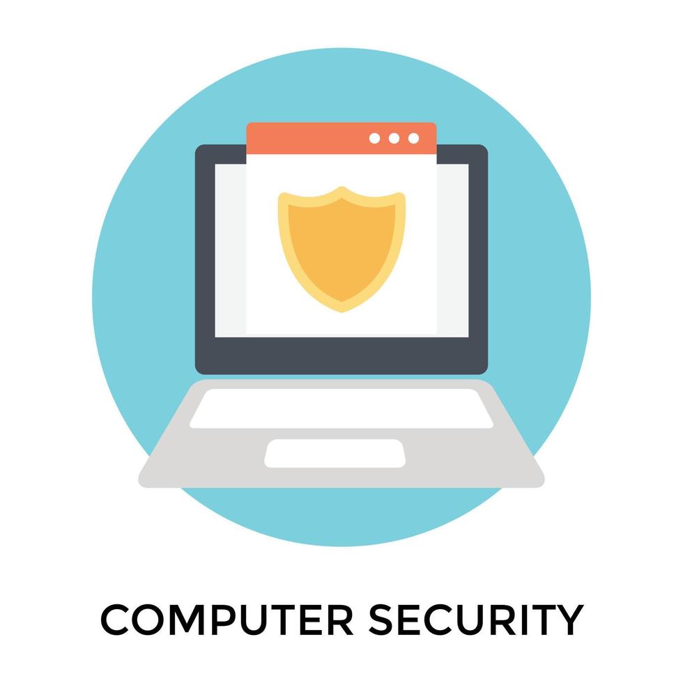 Trendy Computer Security 15398977 Vector Art at Vecteezy