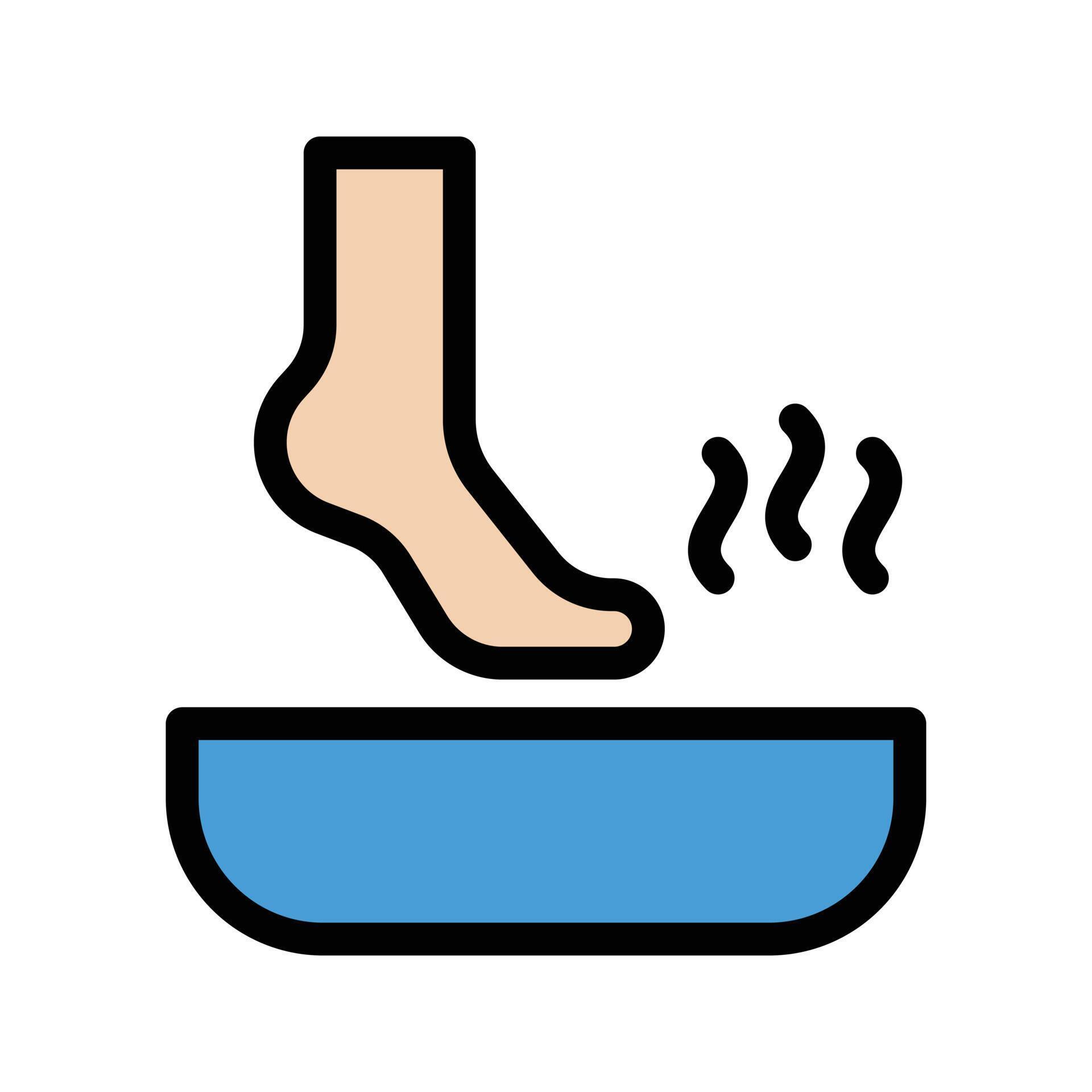 Foot Spa Vector Illustration On A Backgroundpremium Quality Symbolsvector Icons For Concept