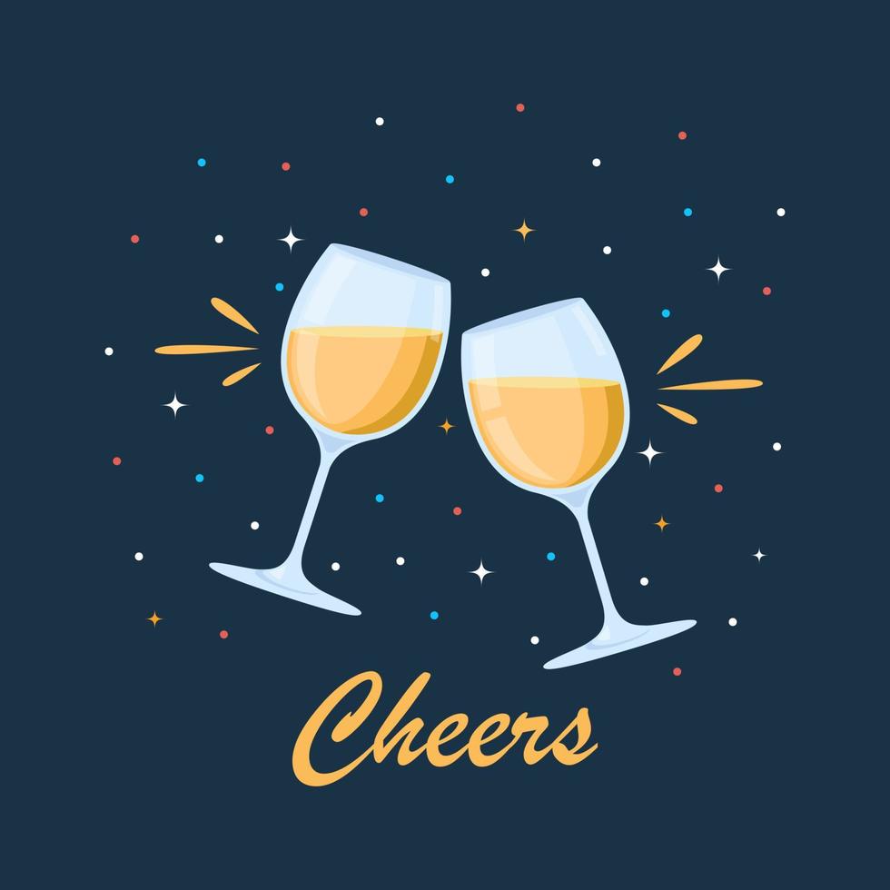 Clink Glasses Clink Wine Drinks Alcohol Drinks In Wineglasses