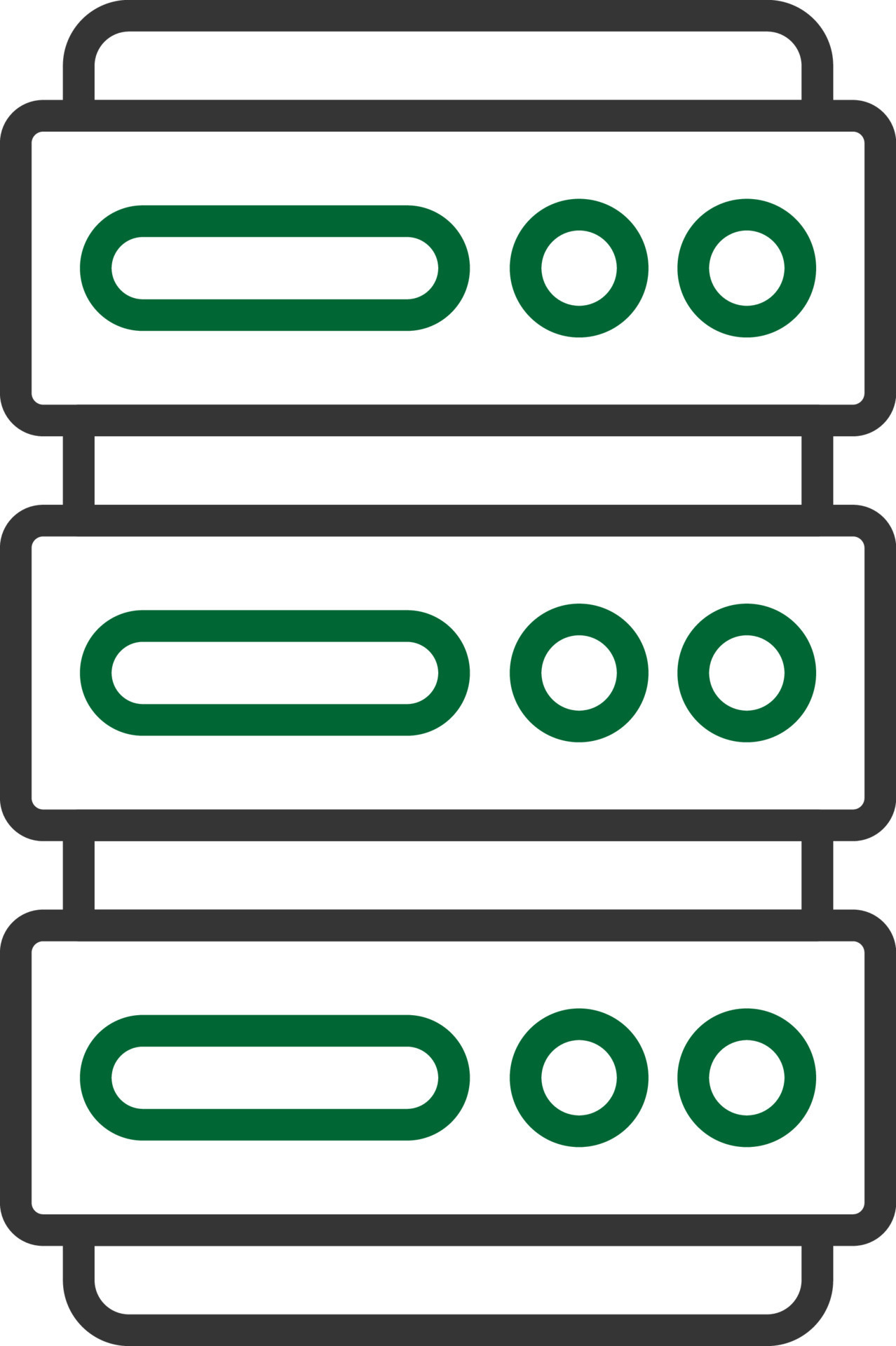 Database Creative Icon Design 15418000 Vector Art at Vecteezy