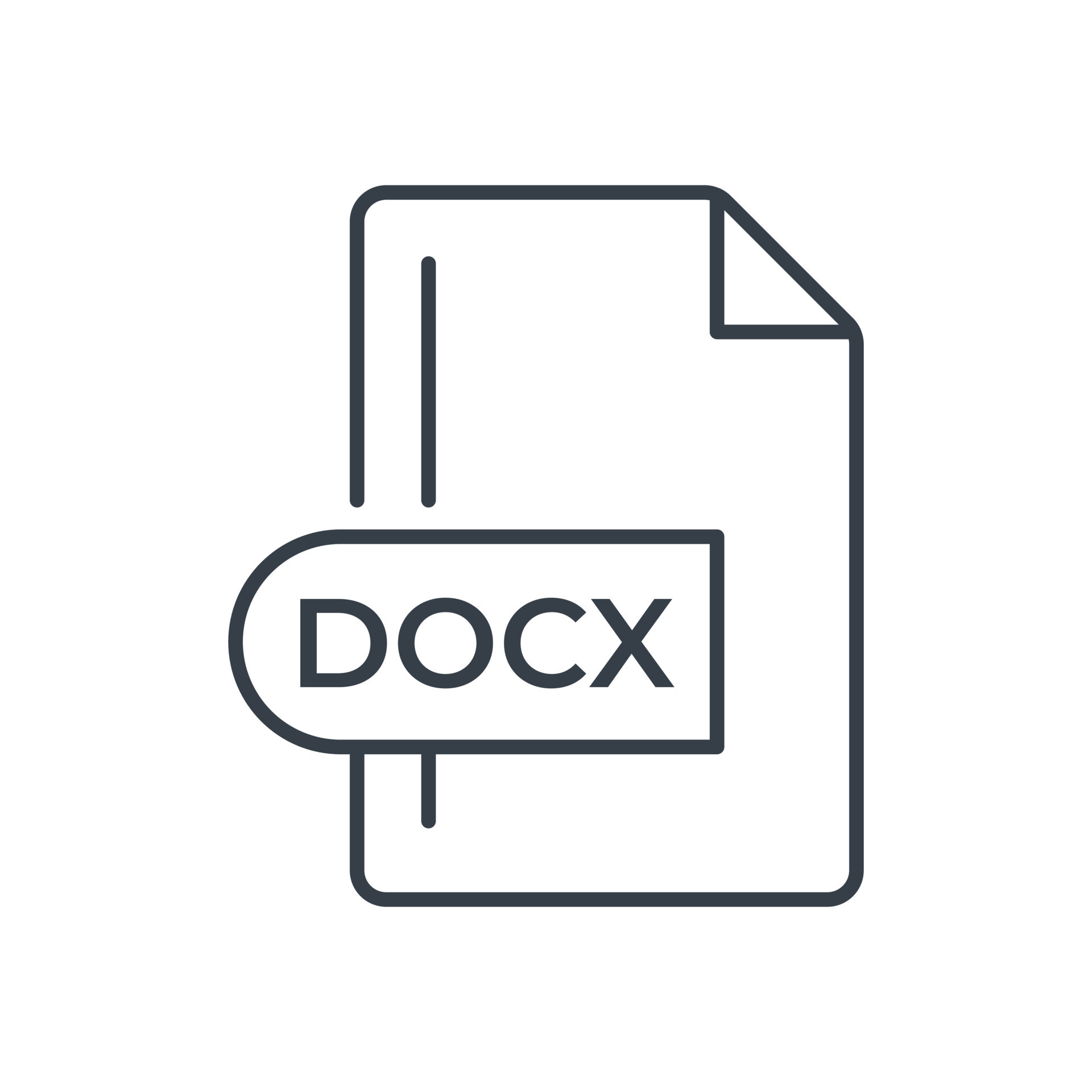 icono de formato de archivo docx. icono de línea de extensión docx ... icono de formato de archivo docx. icono de línea de extensión docx ...