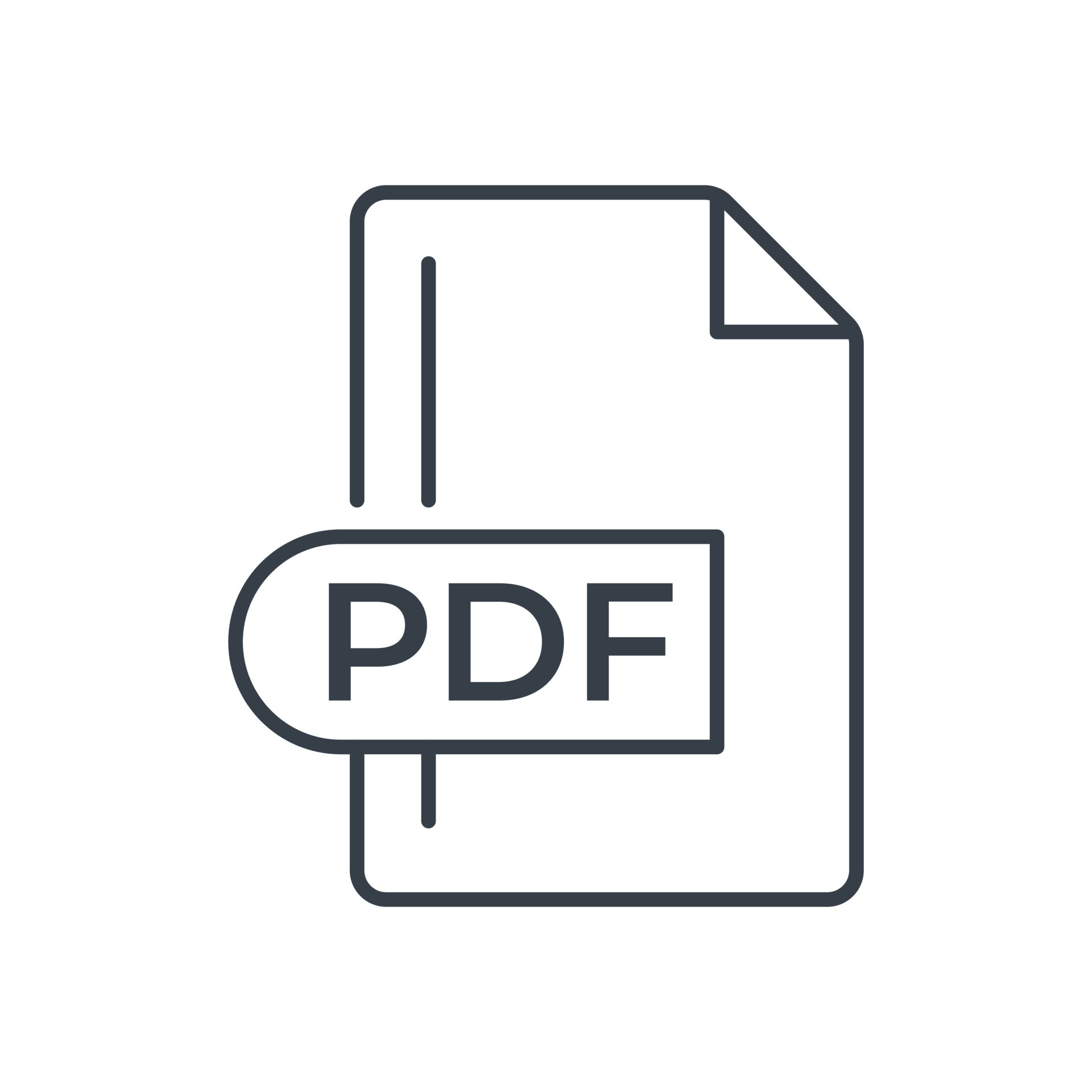 PDF File Format Icon. PDF extension line icon. 15426288 Vector Art at ... PDF File Format Icon. PDF extension line icon. 15426288 Vector Art at ...