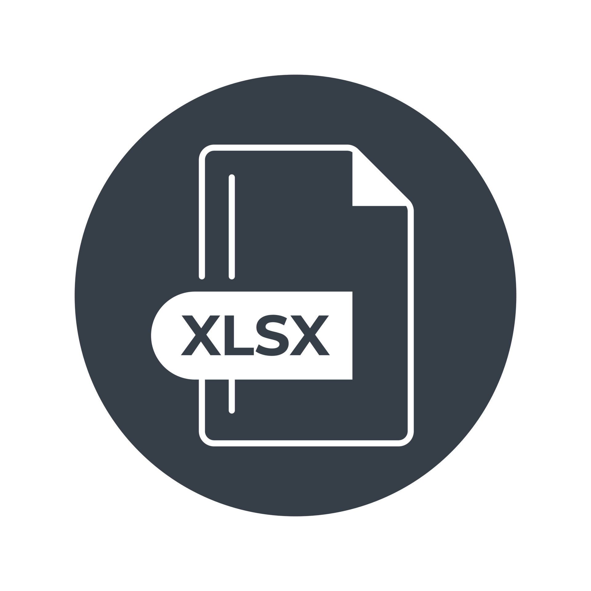 XLSX File Format Icon. XLSX extension filled icon. 15426325 Vector Art ... XLSX File Format Icon. XLSX extension filled icon. 15426325 Vector Art ...