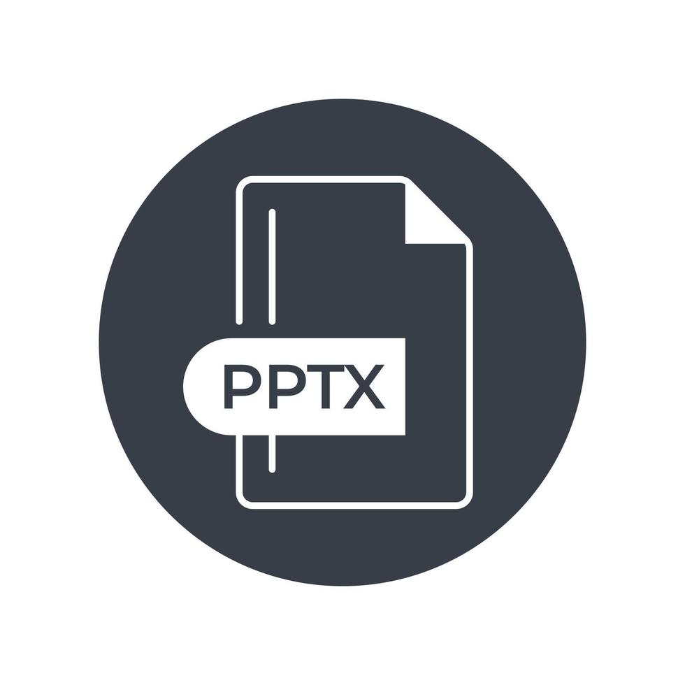 PPTX File Format Icon. PPTX extension filled icon. 15426335 Vector Art ... PPTX File Format Icon. PPTX extension filled icon. 15426335 Vector Art ...