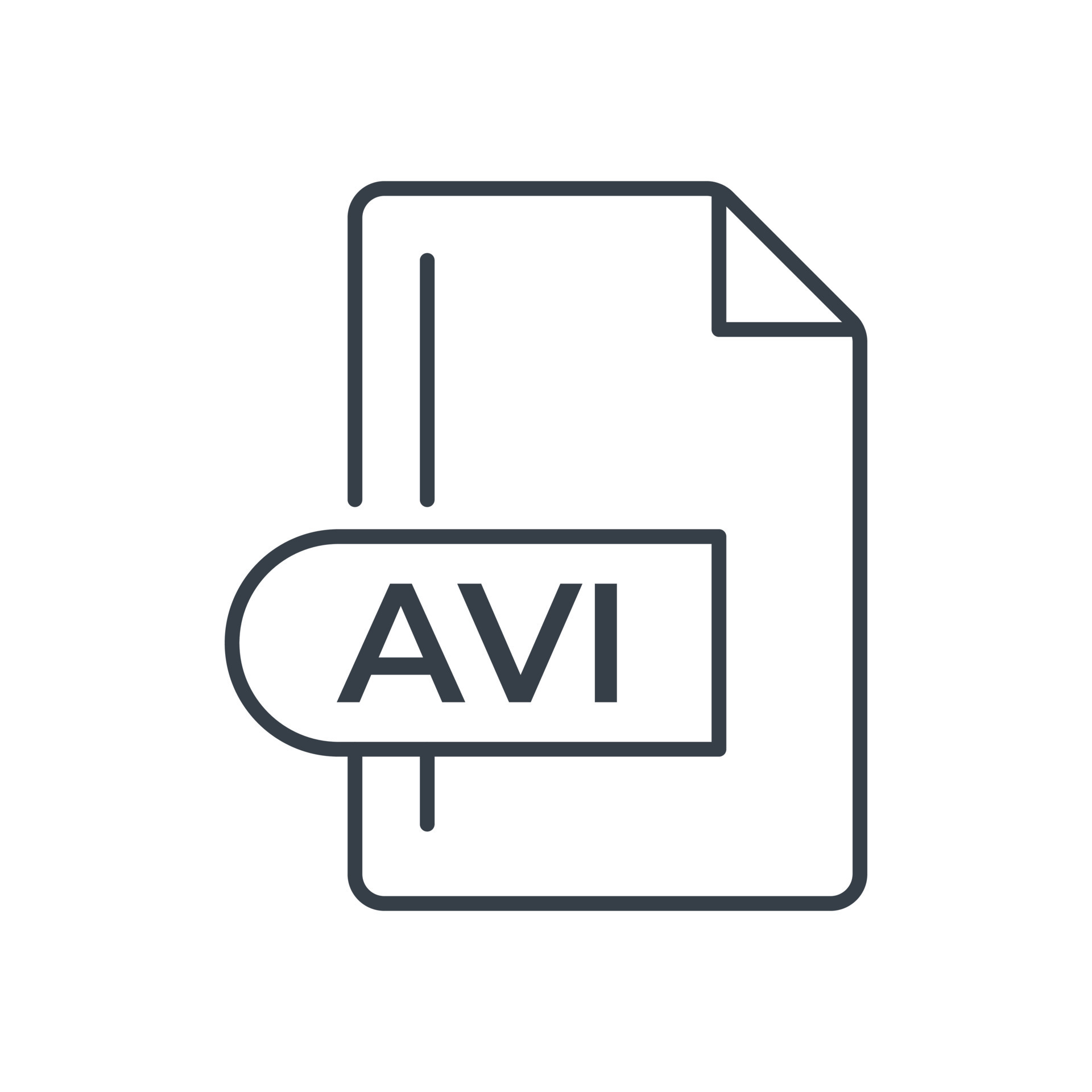 AVI File Format Icon. AVI extension line icon. 15426379 Vector Art at ... AVI File Format Icon. AVI extension line icon. 15426379 Vector Art at ...