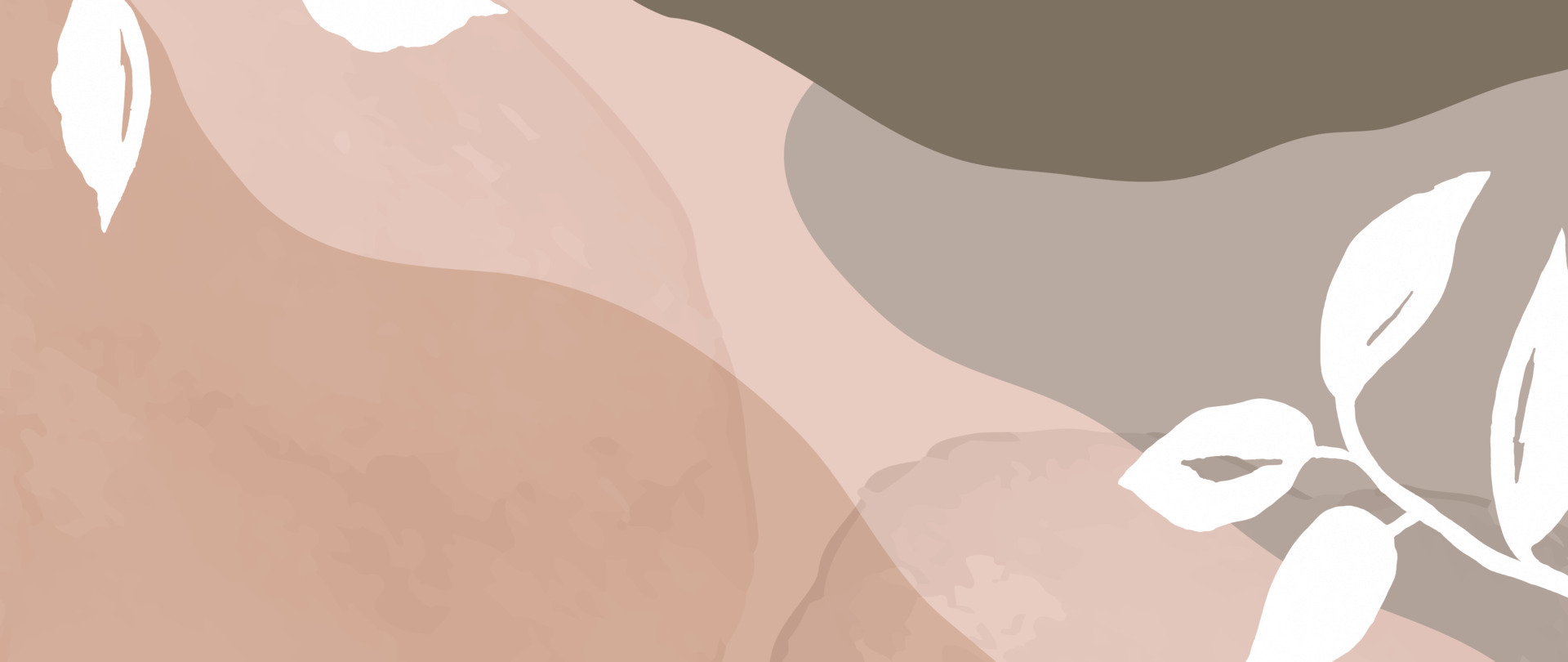 Minimal Abstract Background Vector Illustration Soft Earth Tone Pastel