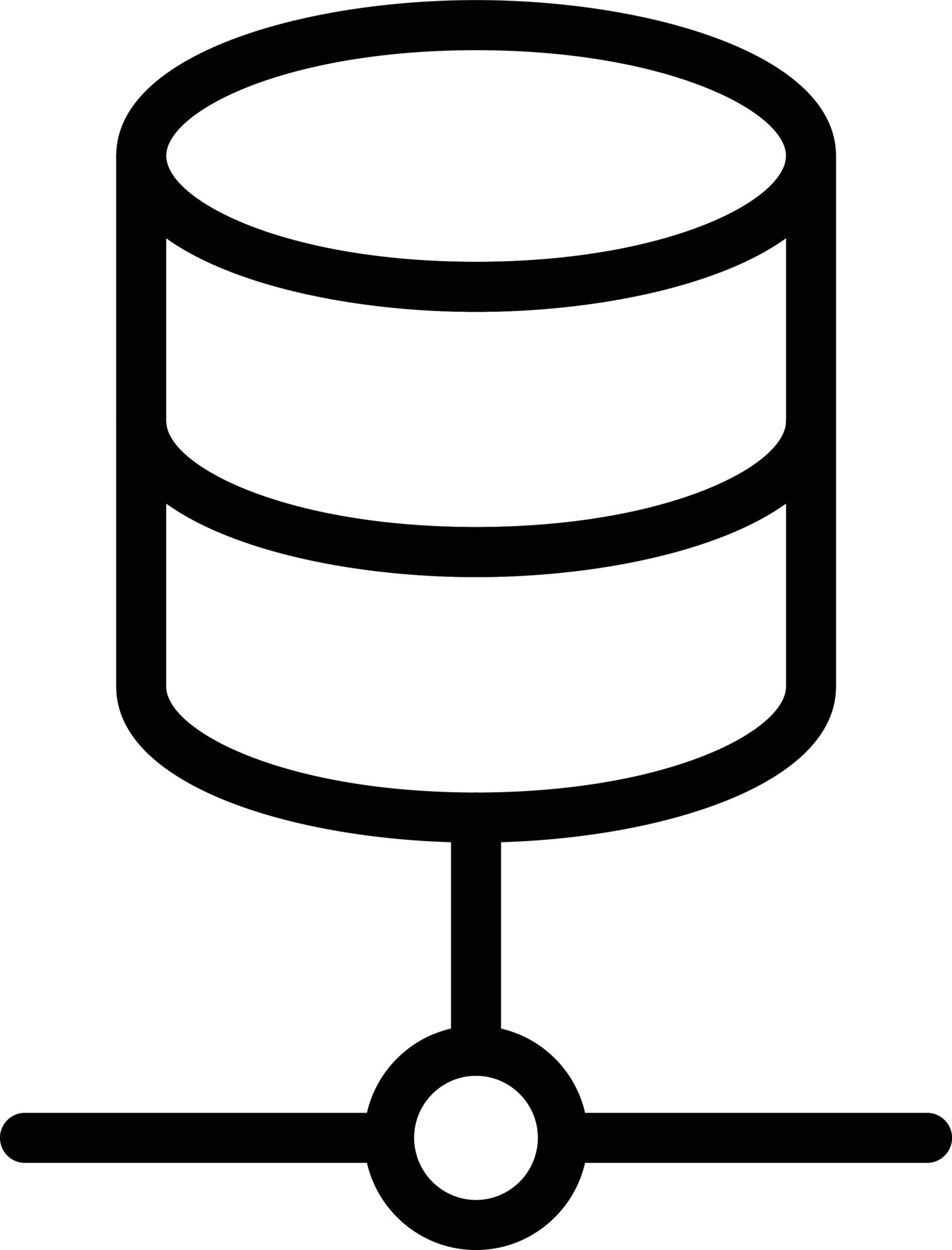 Database Network Vector Illustration On A Background Premium Quality