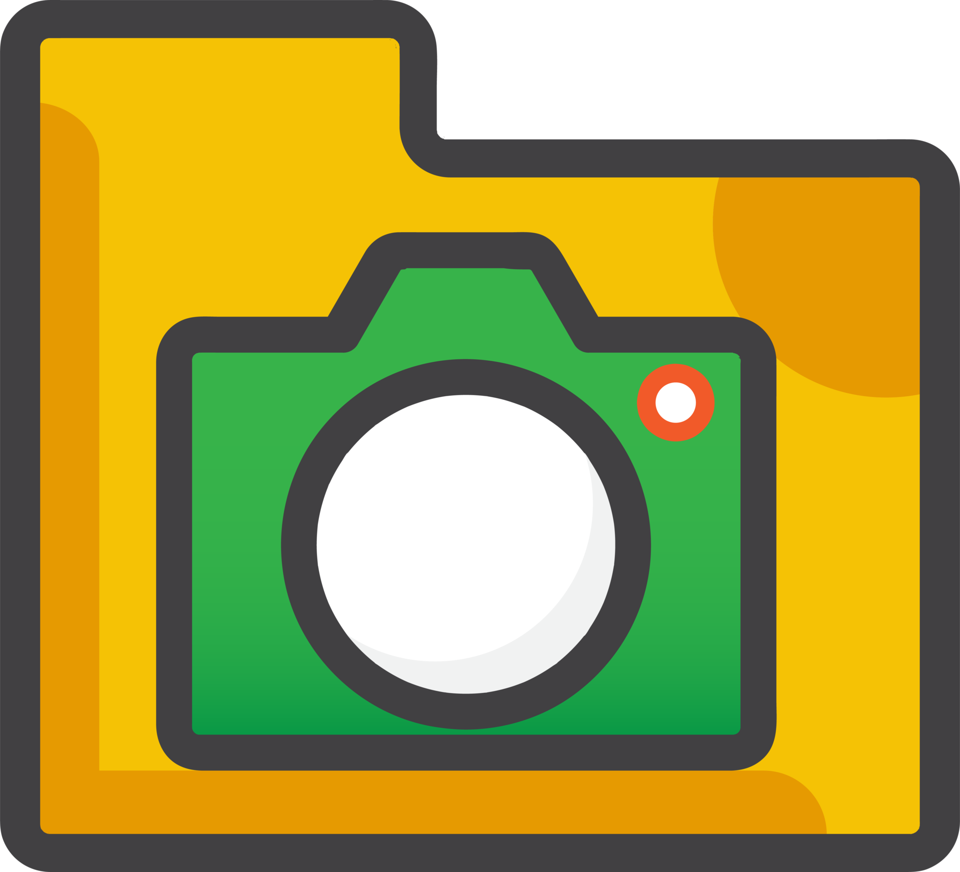 Camera Folder Icon 15436997 Png