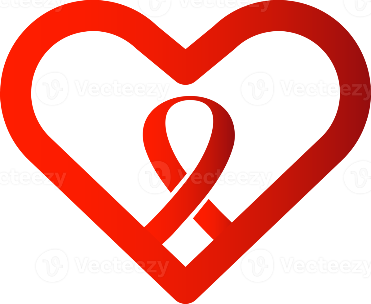 Aids Red Ribbon 15437071 Png