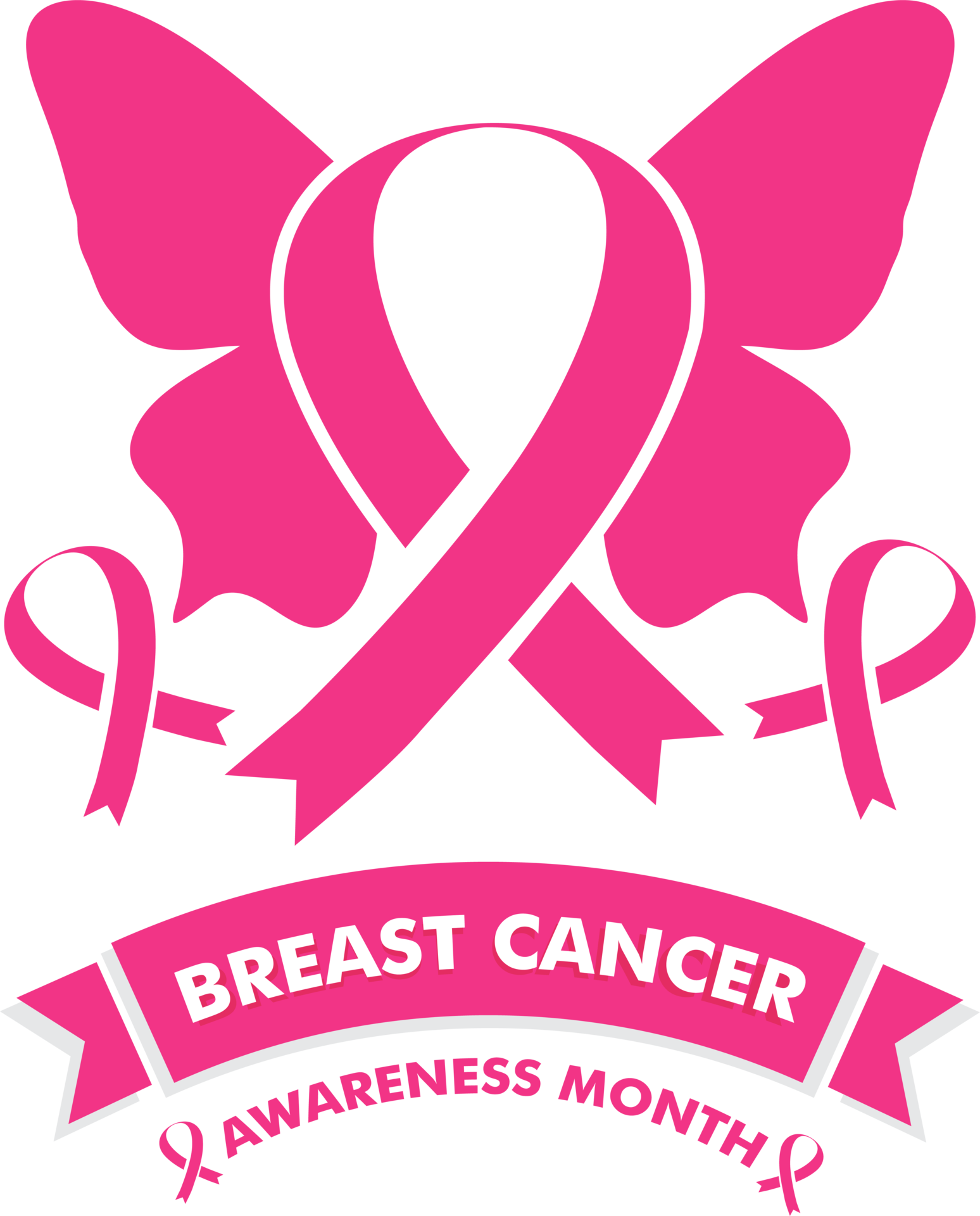 Breast Cancer Awareness Day Pink Ribbon 15437616 Png