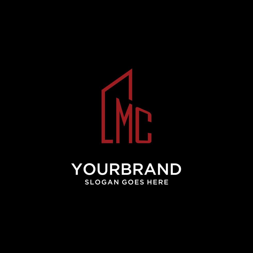 MC initial monogram with building logo design 15444130 Vector Art at ... MC initial monogram with building logo design 15444130 Vector Art at ...