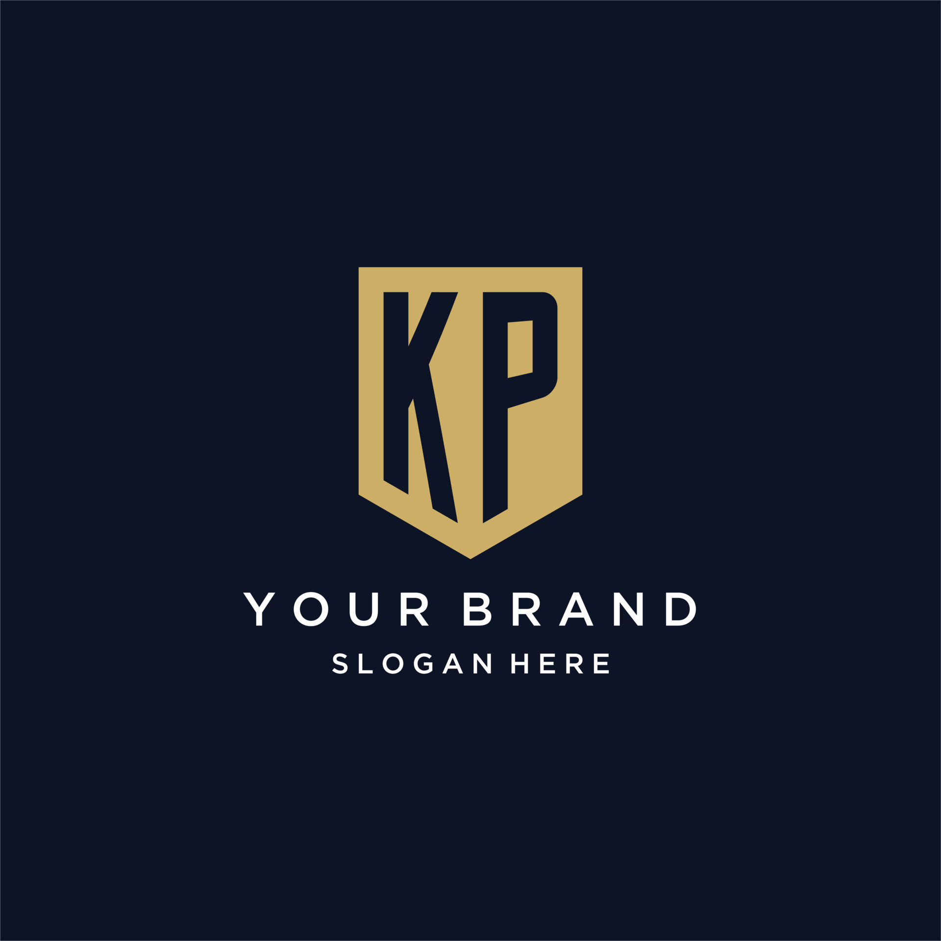 KP monogram initials logo design with shield icon 15445359 Vector Art ... KP monogram initials logo design with shield icon 15445359 Vector Art ...