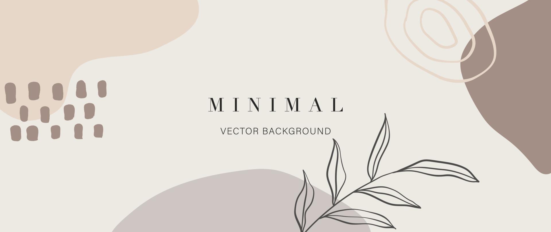 Minimal abstract background vector illustration. Soft earth tone pastel ... Minimal abstract background vector illustration. Soft earth tone pastel ...