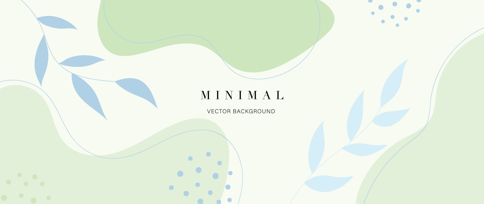Minimal Abstract Background Vector Illustration Soft Earth Tone Pastel