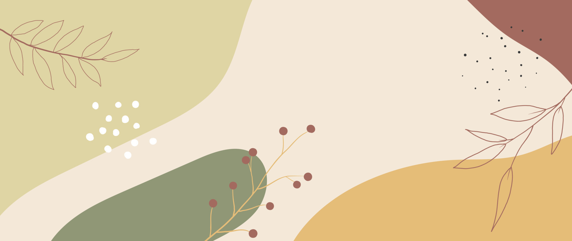 Minimal abstract background vector illustration. Soft earth tone pastel ...