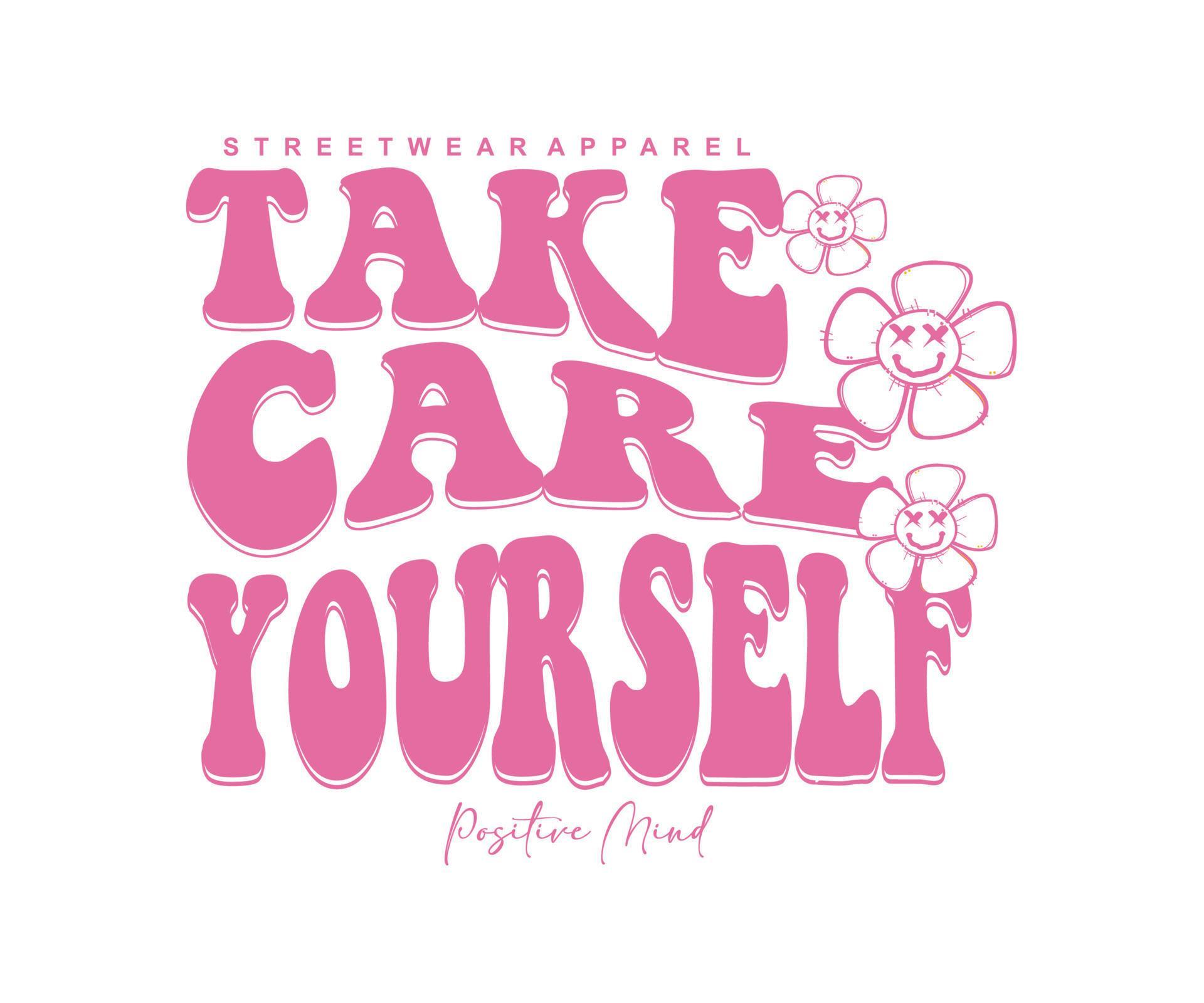 Vintage Motivational Quote T Shirt Design With Beauty Flower Vector