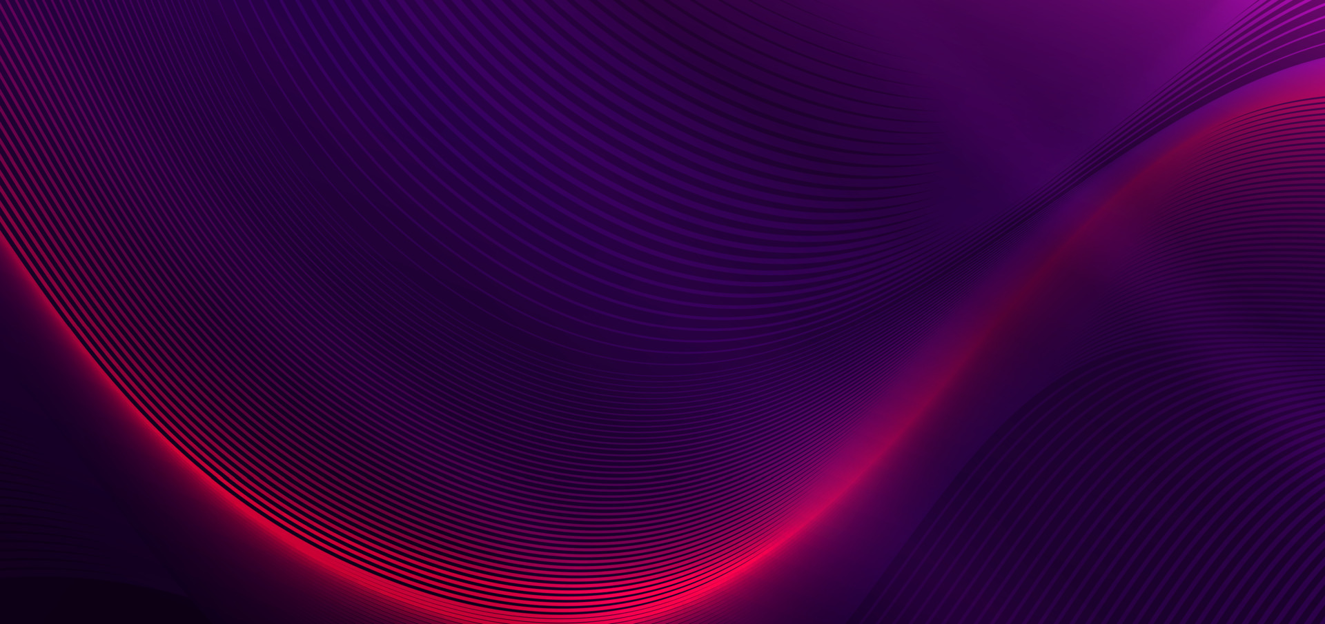 Abstract Background Horizontal Wave Lines Design And Pattern On Dark