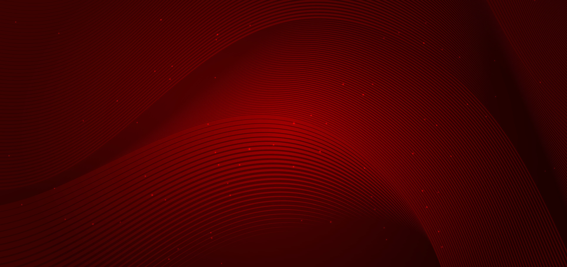 Abstract Background Horizontal Wave Lines Design And Pattern On Red