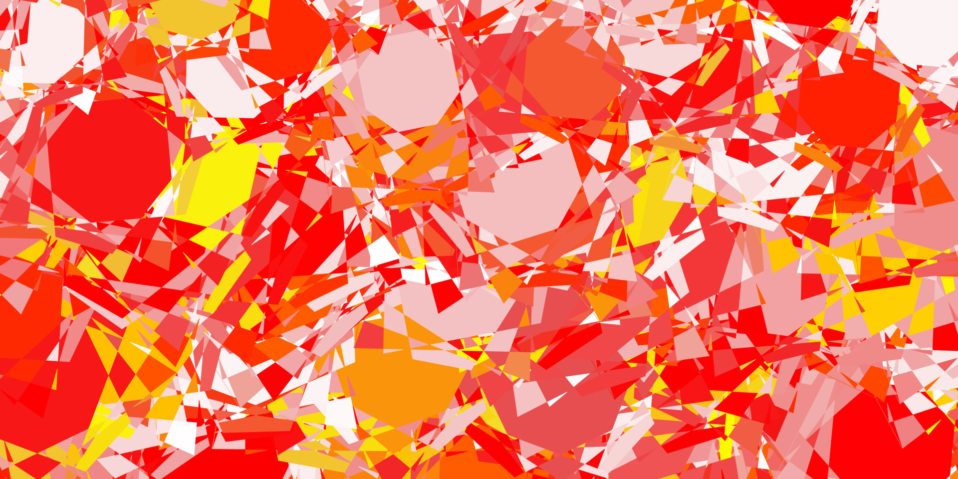 Light Orange Vector Background With Polygonal Forms 15470793 Vector