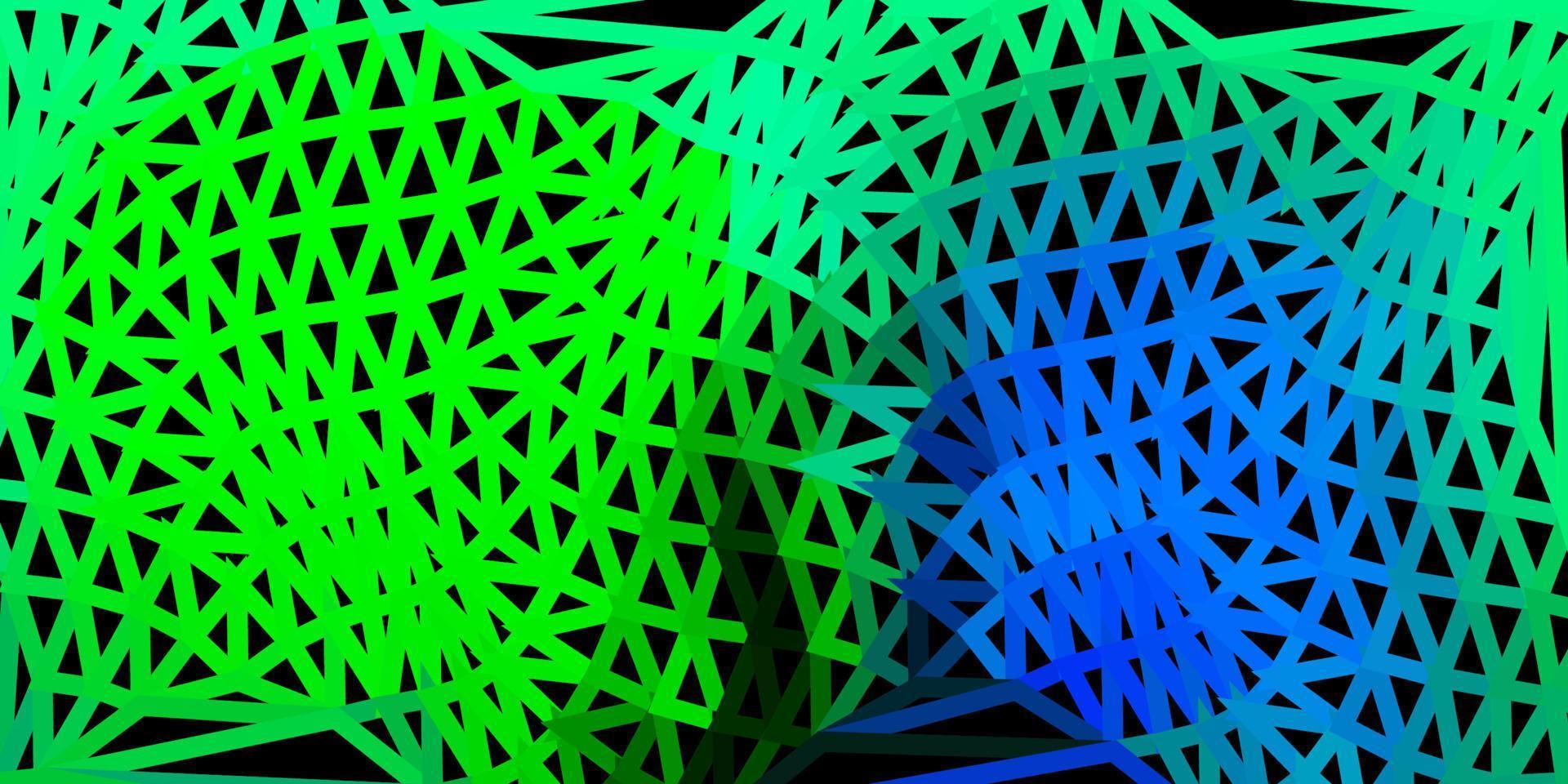 Dark Multicolor Vector Abstract Triangle Template 15470841 Vector Art At Vecteezy