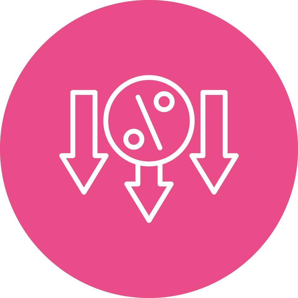 Decrease Vector Icon 15475405 Vector Art at Vecteezy