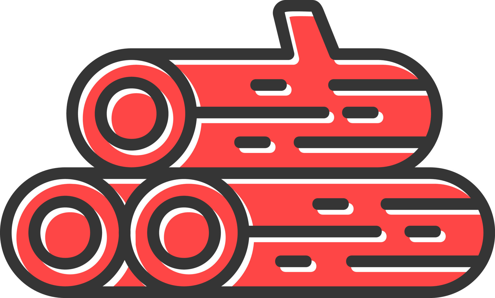 Log Creative Icon Design 15477427 Vector Art at Vecteezy