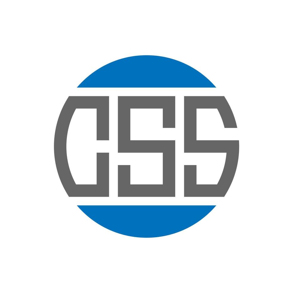 CSS letter logo design on white background. CSS creative initials ... CSS letter logo design on white background. CSS creative initials ...