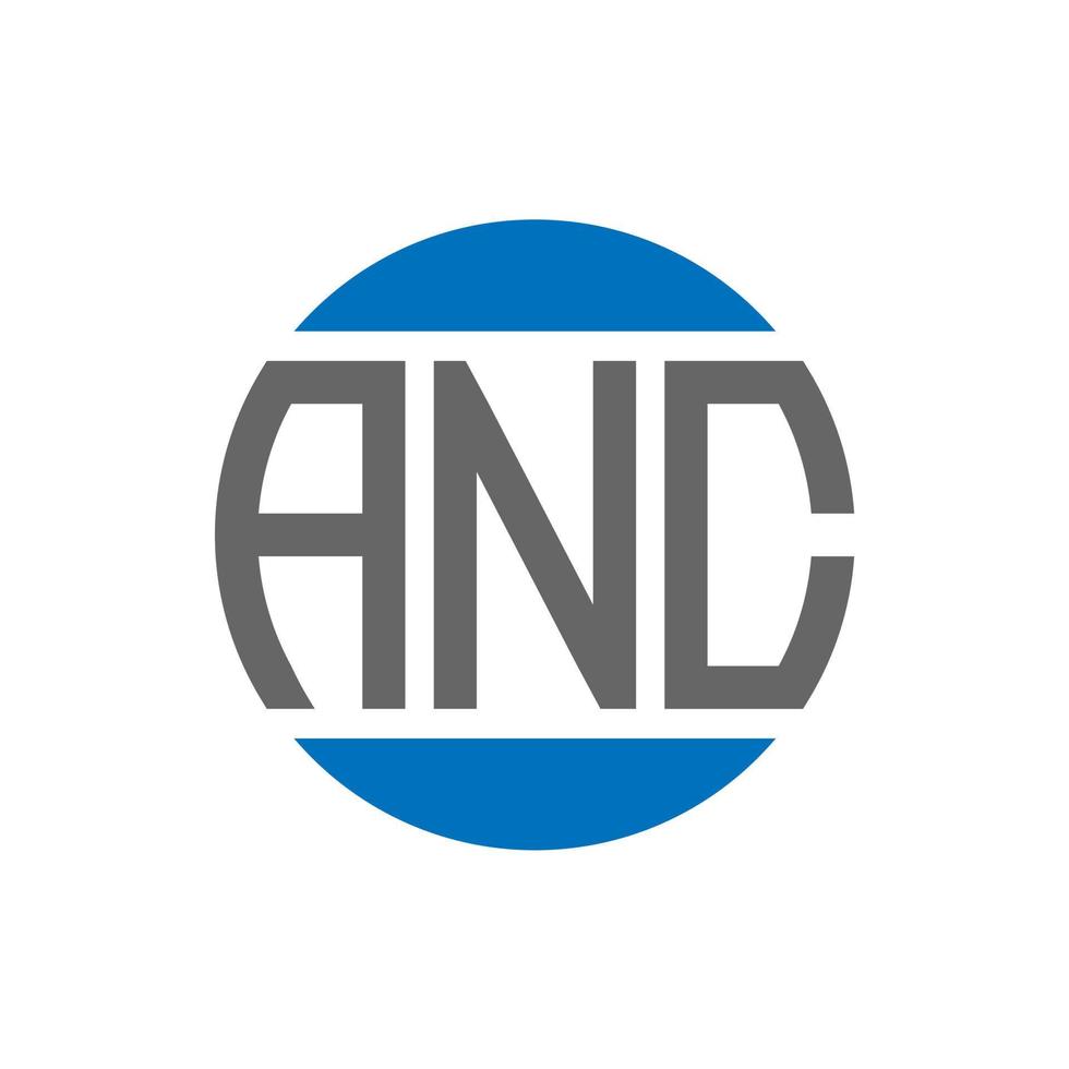 ANC letter logo design on white background. ANC creative initials ... ANC letter logo design on white background. ANC creative initials ...