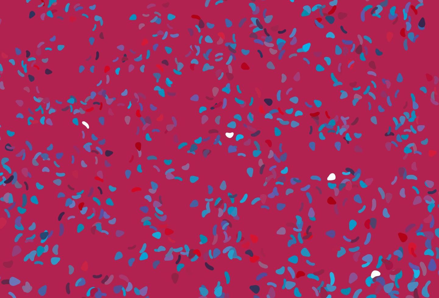 Light Blue Red Vector Texture With Random Forms 15483598 Vector Art At Vecteezy