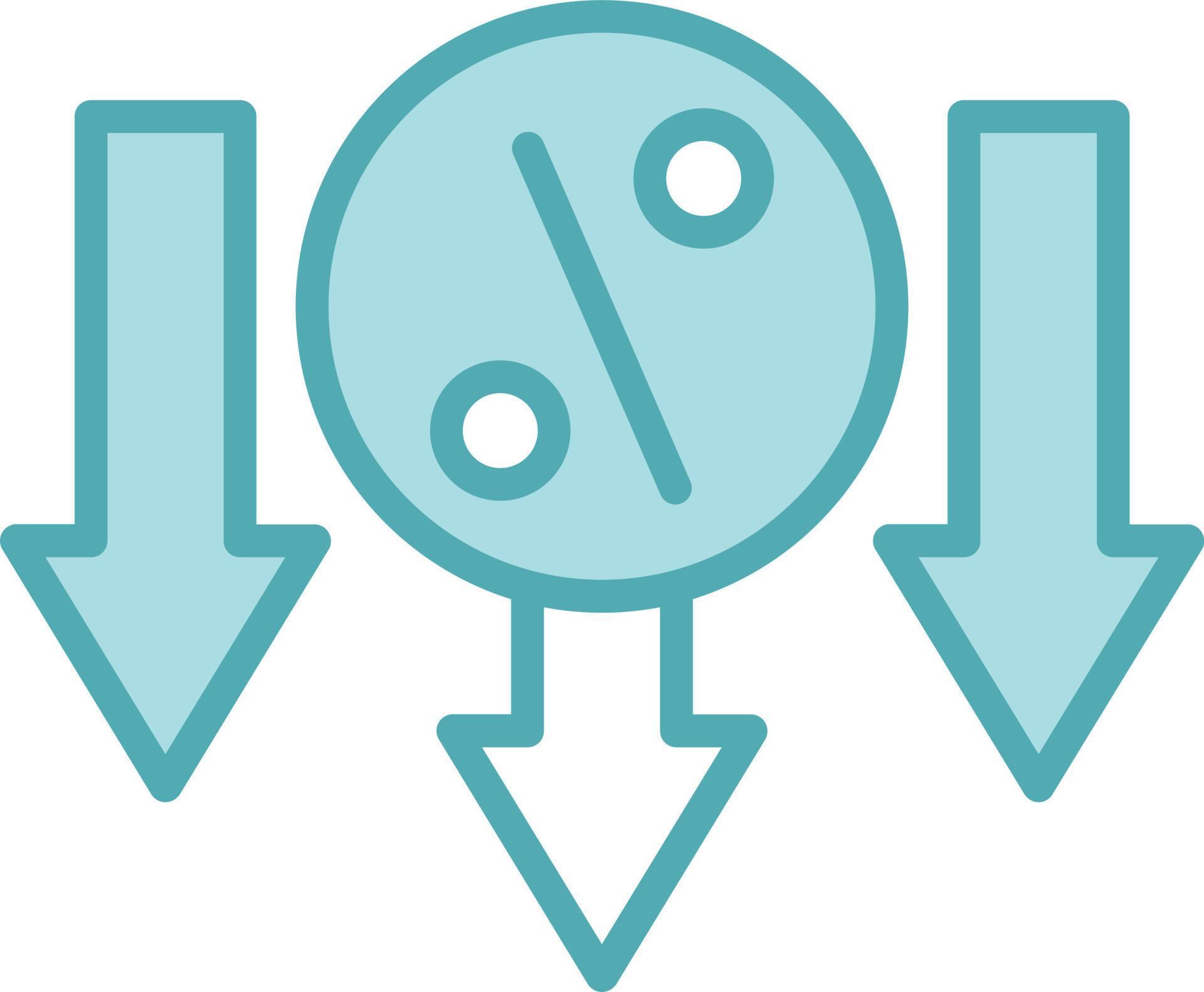 Decrease Vector Icon 15491332 Vector Art at Vecteezy