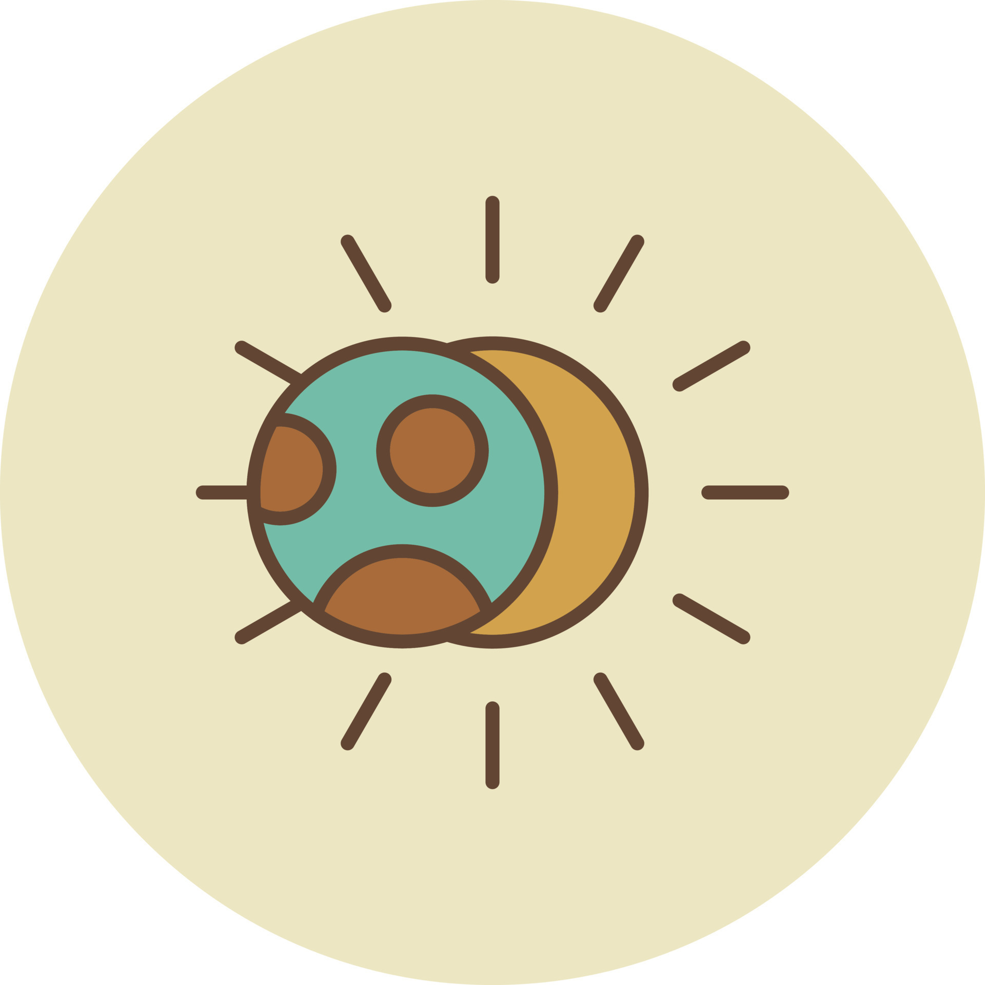 Eclipse Creative Icon Design 15494611 Vector Art at Vecteezy