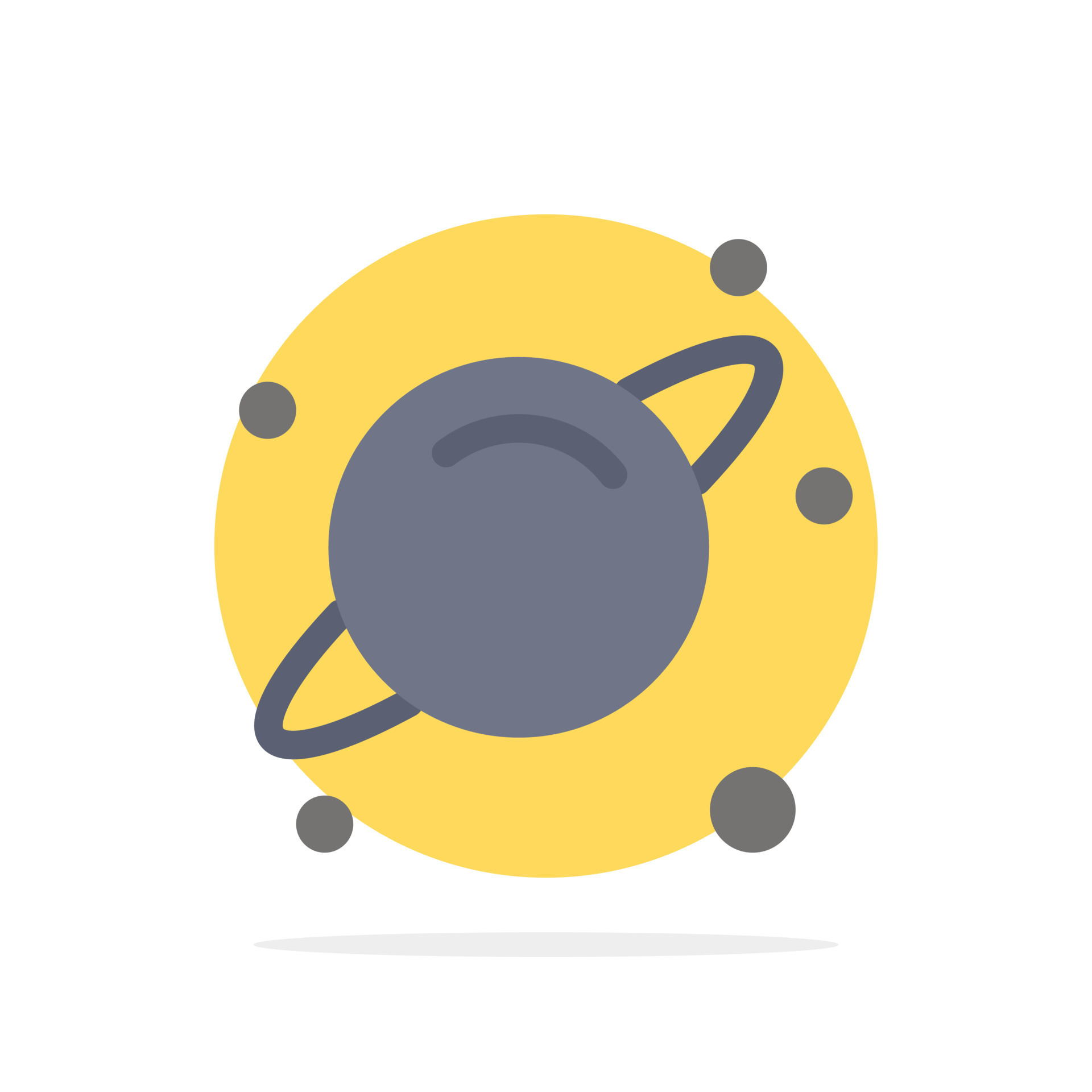 Planet Science Space Abstract Circle Background Flat Color Icon 15496127 Vector Art At Vecteezy