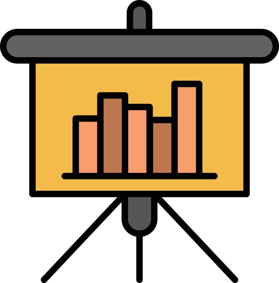 Presentation Blackboard PowerPoint Report Flat Color Icon Vector icon ... Presentation Blackboard PowerPoint Report Flat Color Icon Vector icon ...
