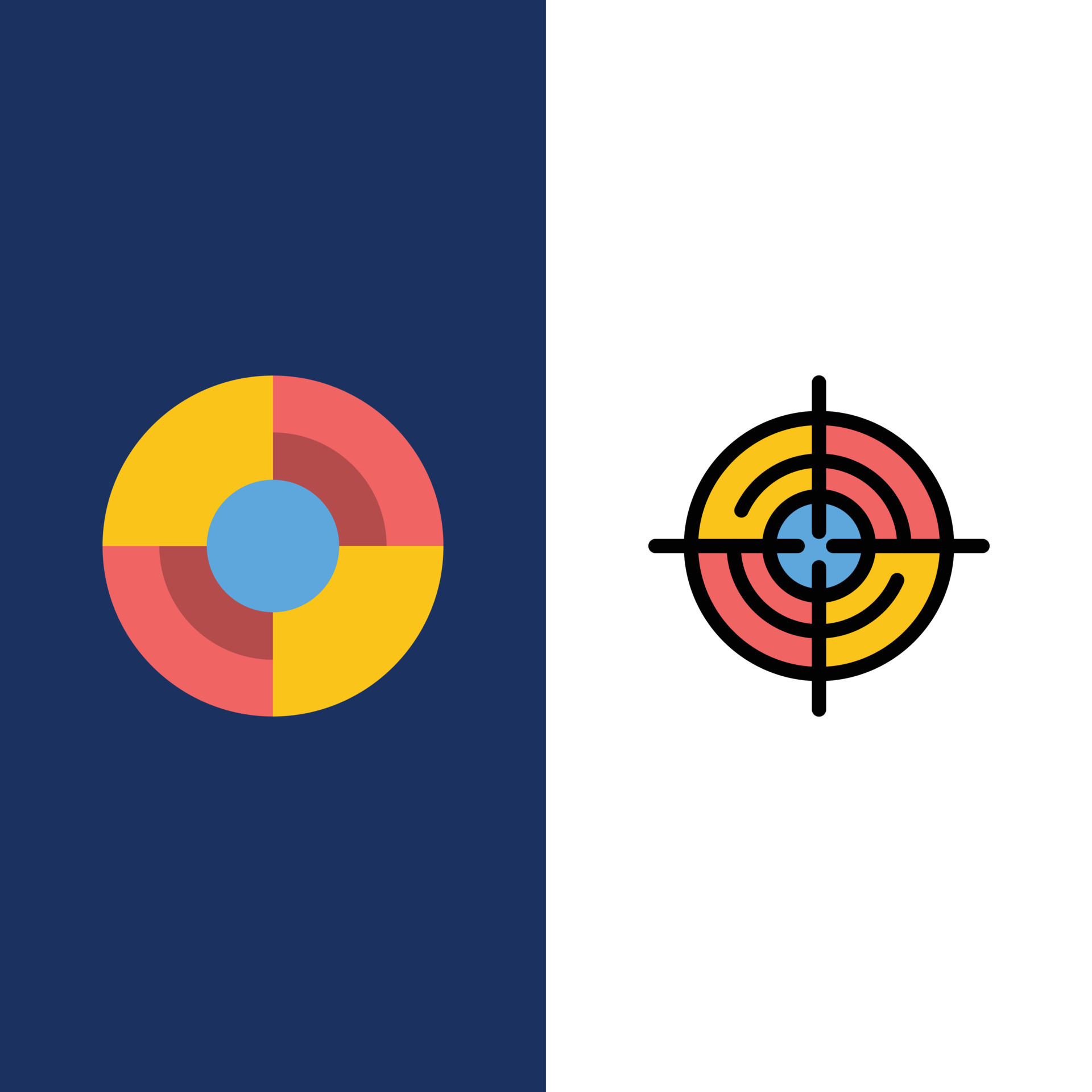 Define Gps Location Navigation Icons Flat And Line Filled Icon Set