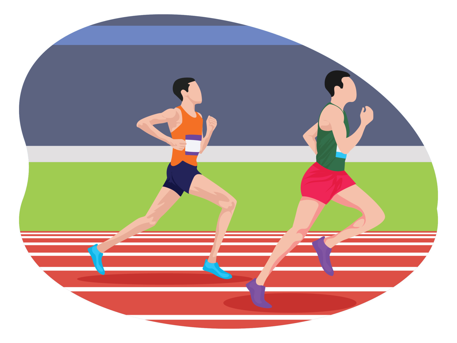 Male running race beautiful illustration. 15511756 Vector Art at Vecteezy Male running race beautiful illustration. 15511756 Vector Art at Vecteezy