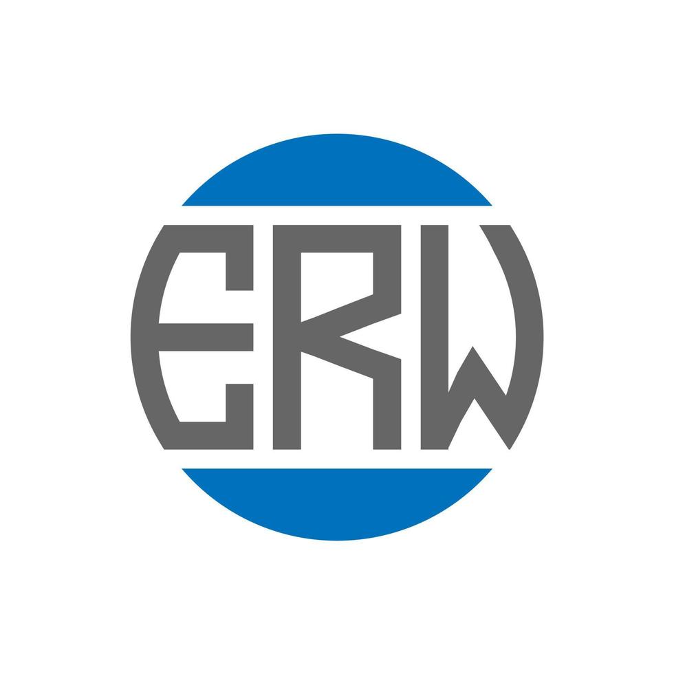 ERW letter logo design on white background. ERW creative initials ... ERW letter logo design on white background. ERW creative initials ...
