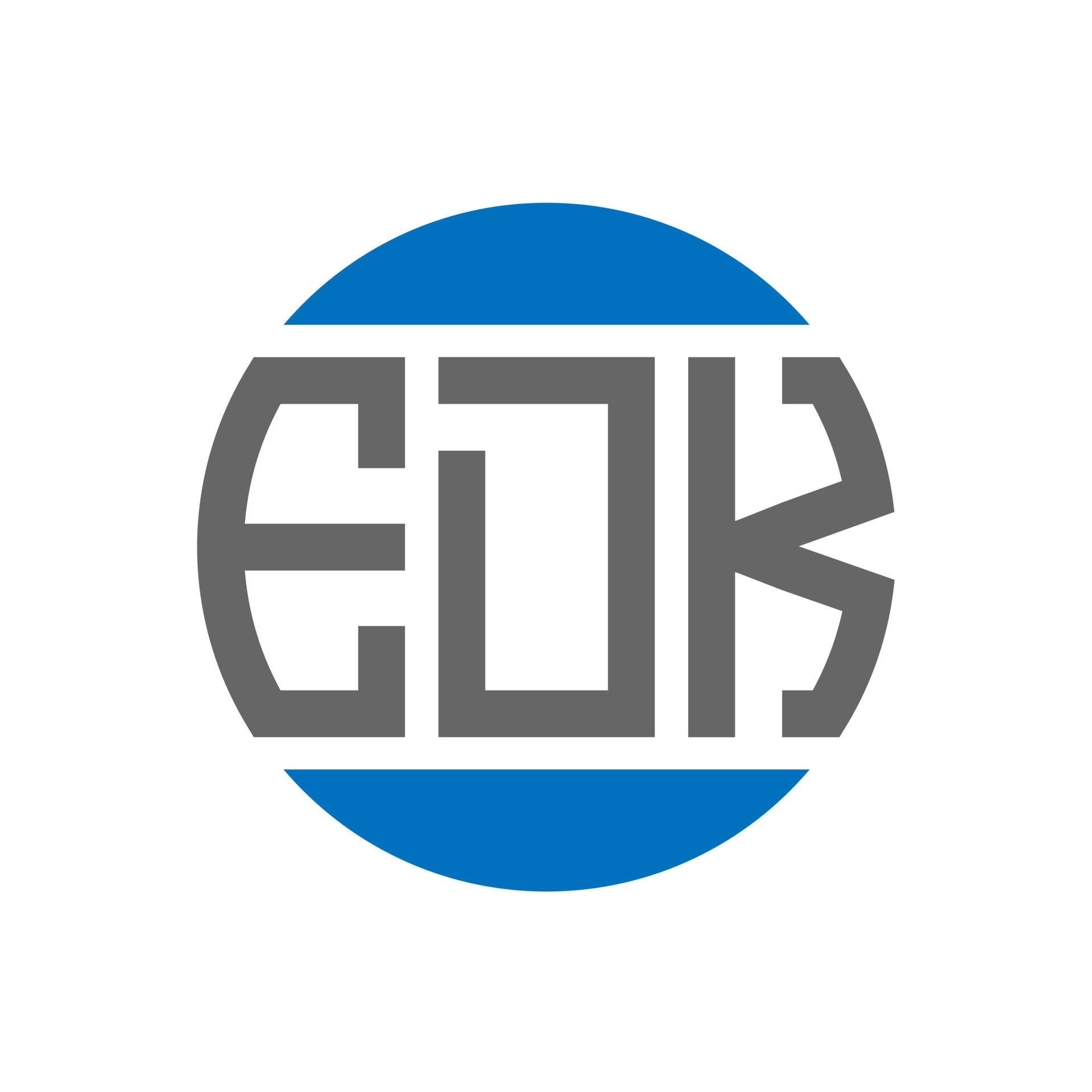 Edk Letter Logo Design On White Background Edk Creative Initials Circle Logo Concept Edk