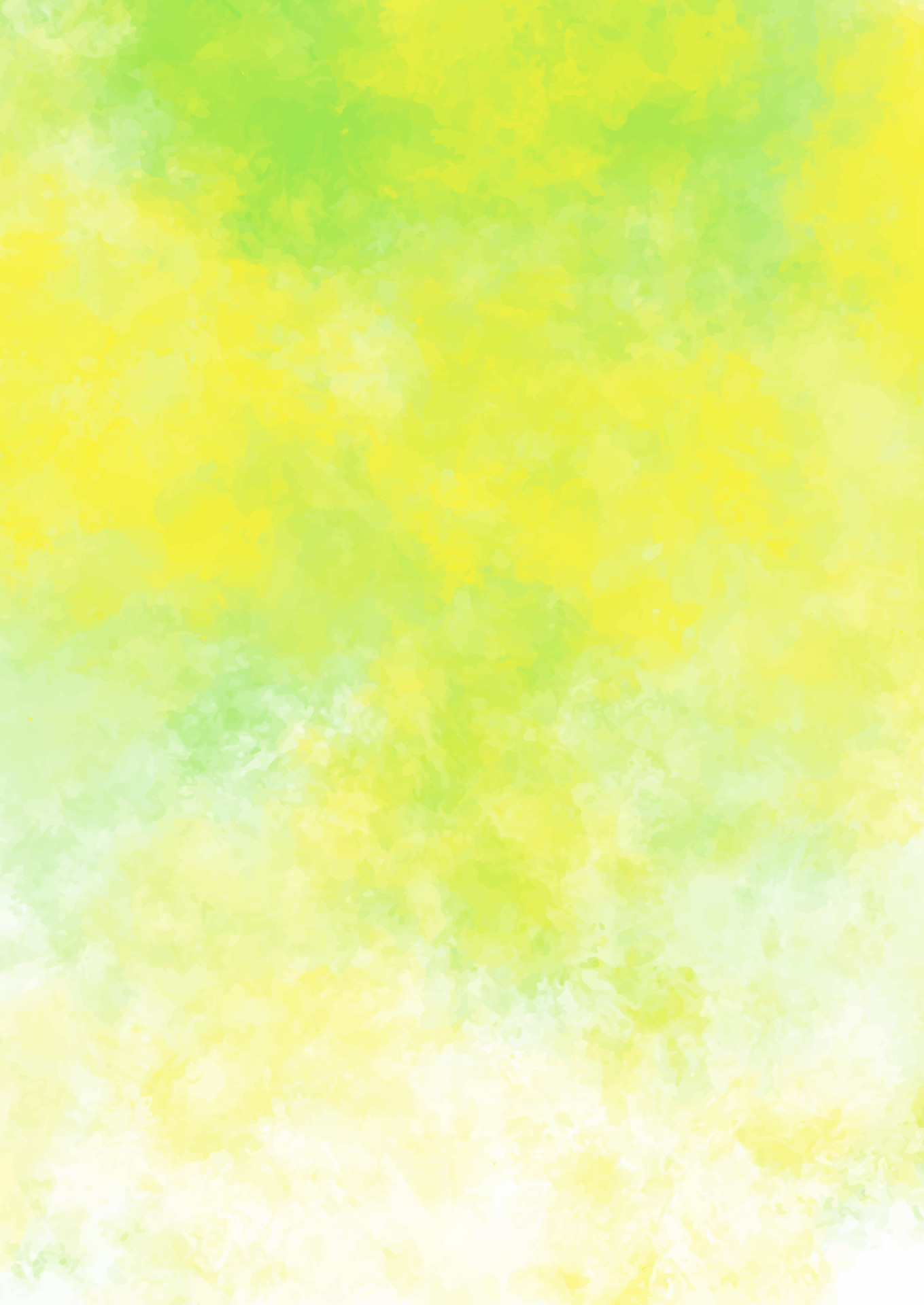 Beautiful Bright Yellow And Green Watercolor Background Abstract Vivid
