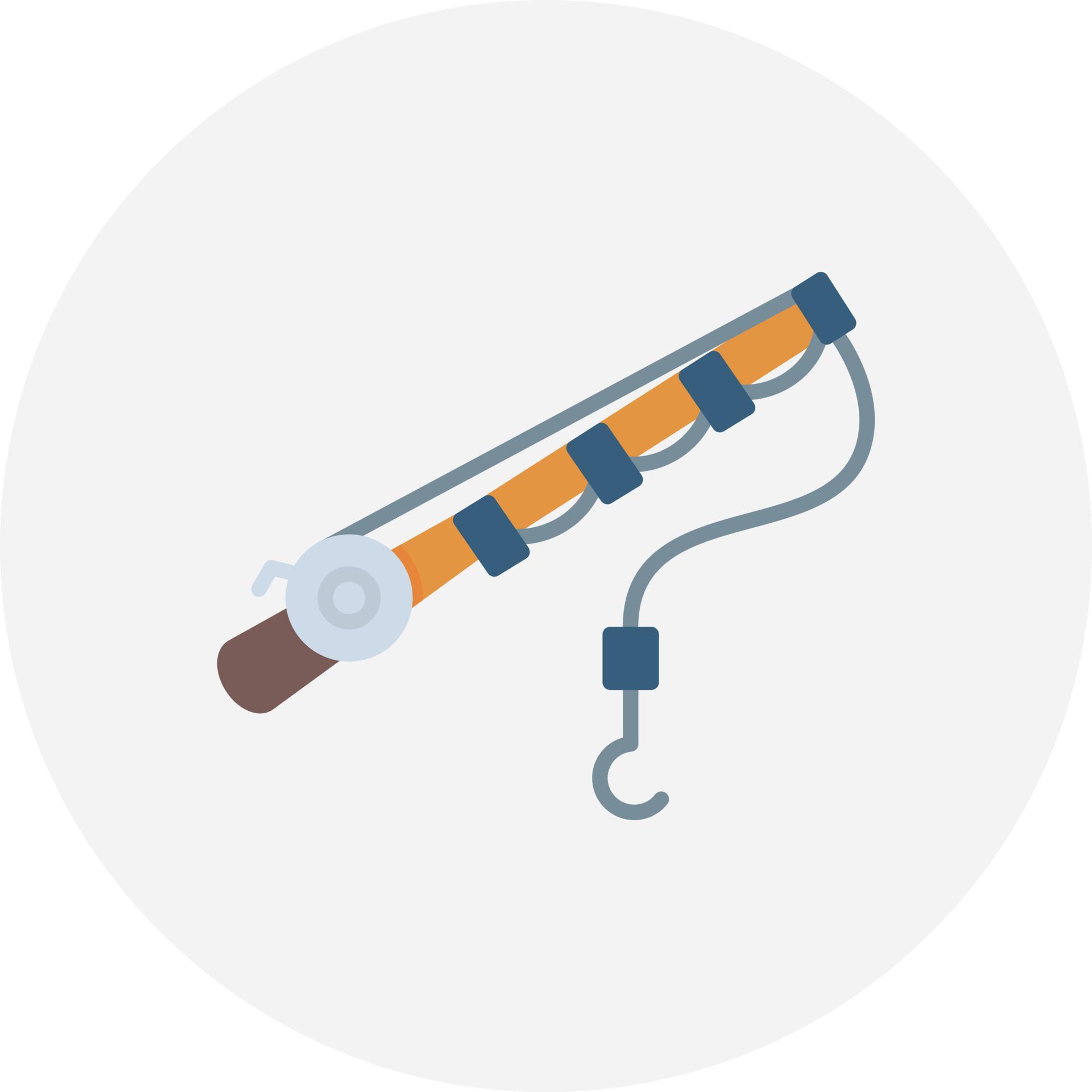 Fishing Rod Creative Icon Design 15531756 Vector Art at Vecteezy