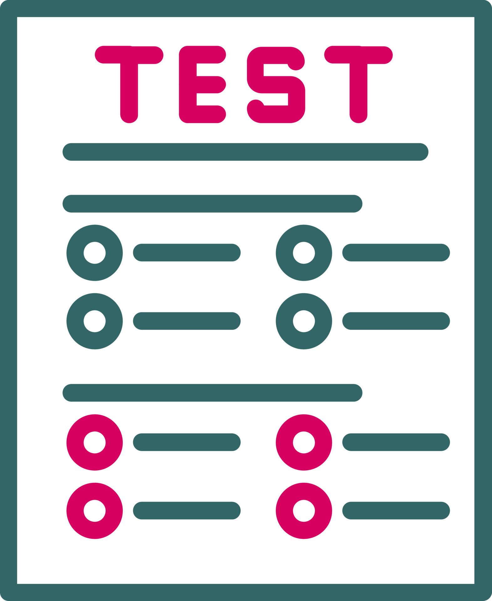 Test Vector Icon 15539390 Vector Art at Vecteezy