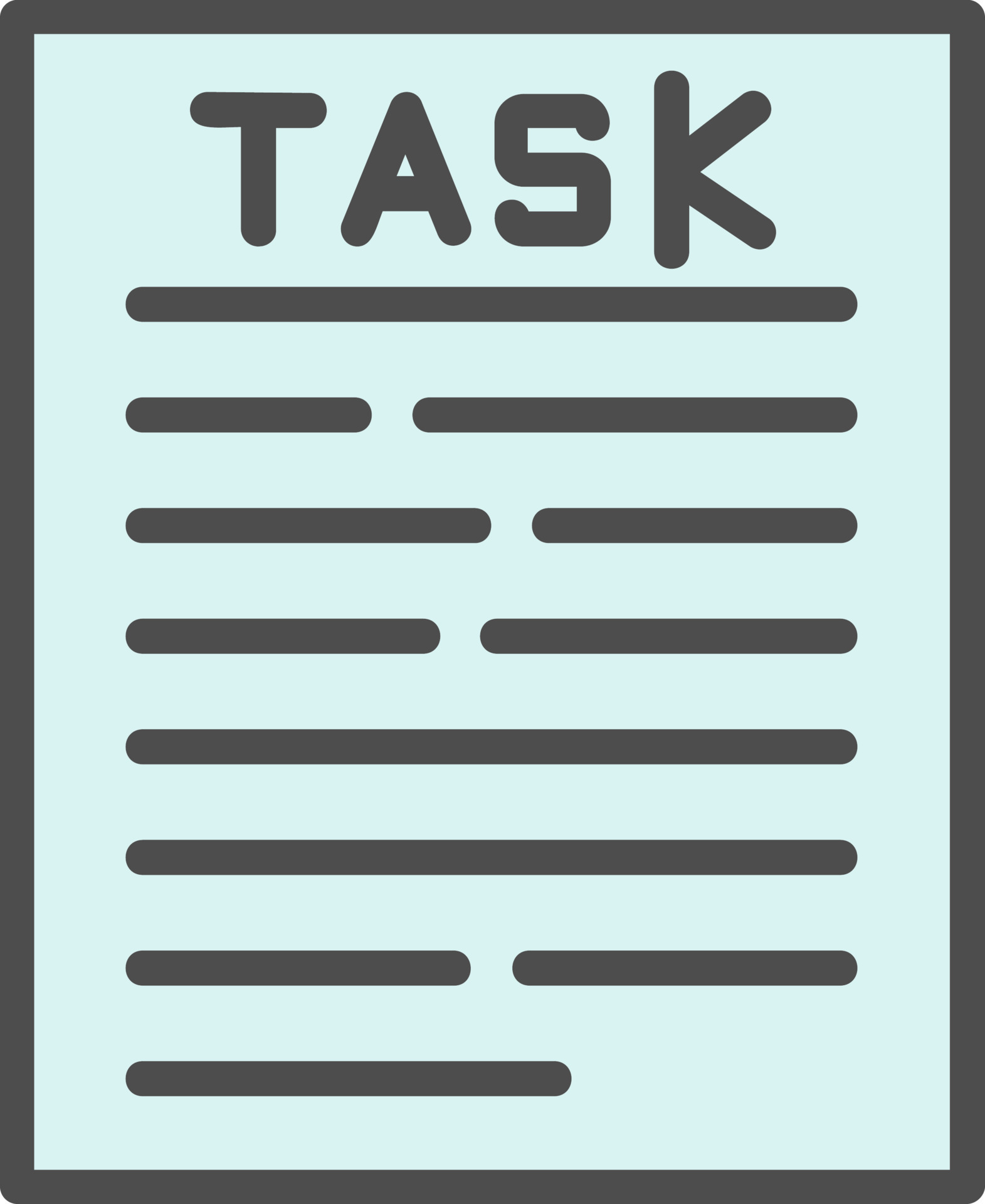 Task Vector Icon 15539467 Vector Art at Vecteezy