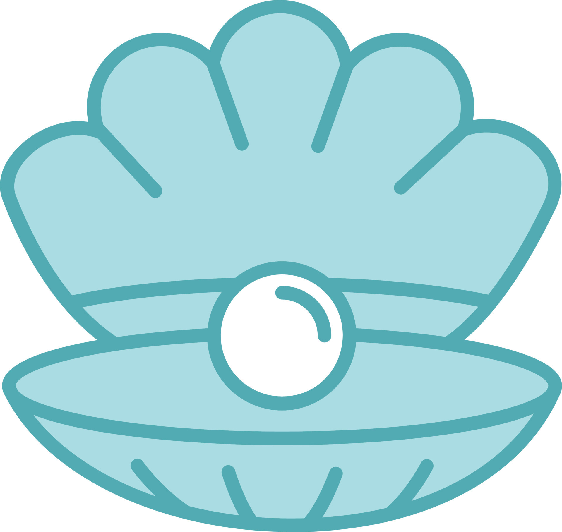 Pearl Vector Icon 15545555 Vector Art at Vecteezy