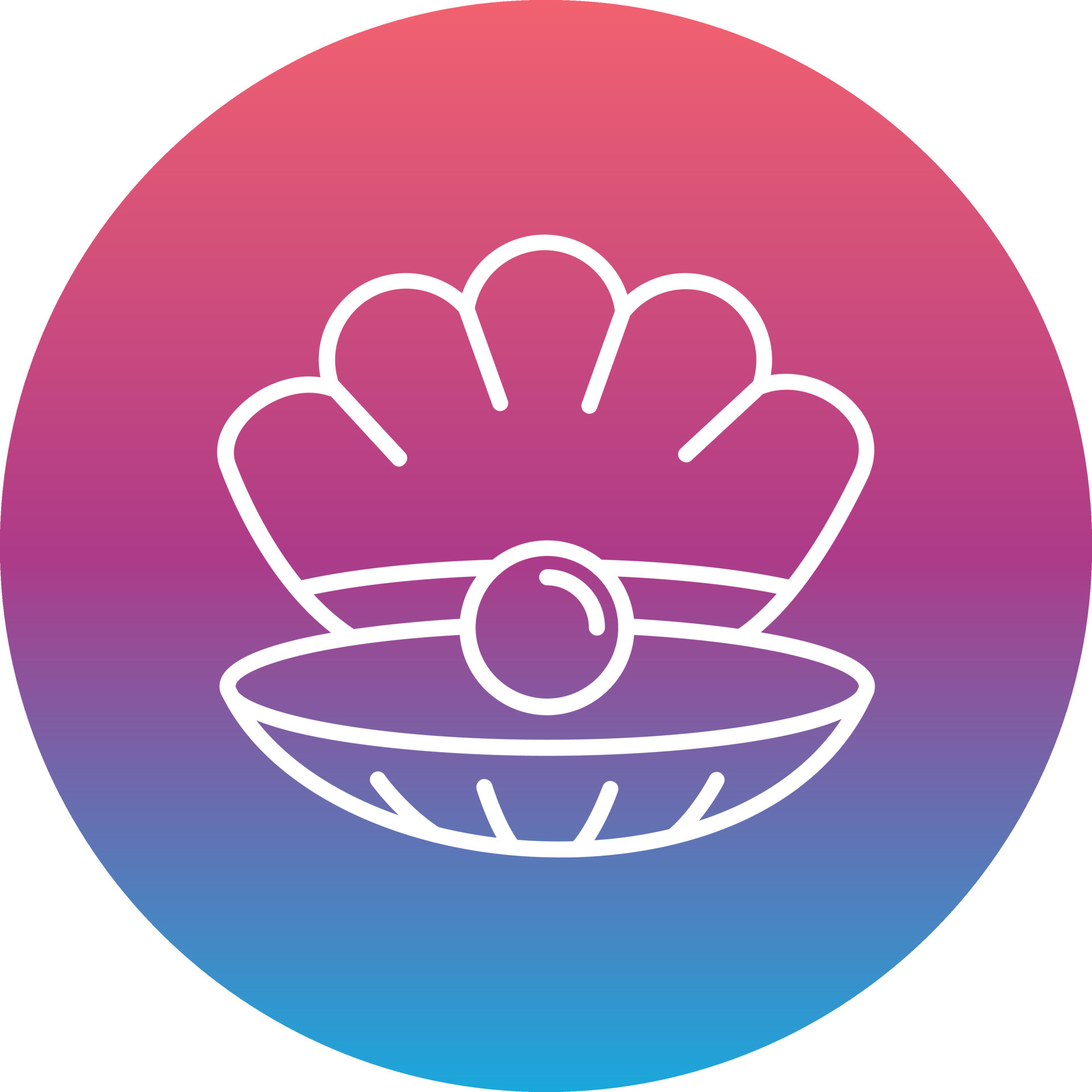 Pearl Vector Icon 15546576 Vector Art at Vecteezy