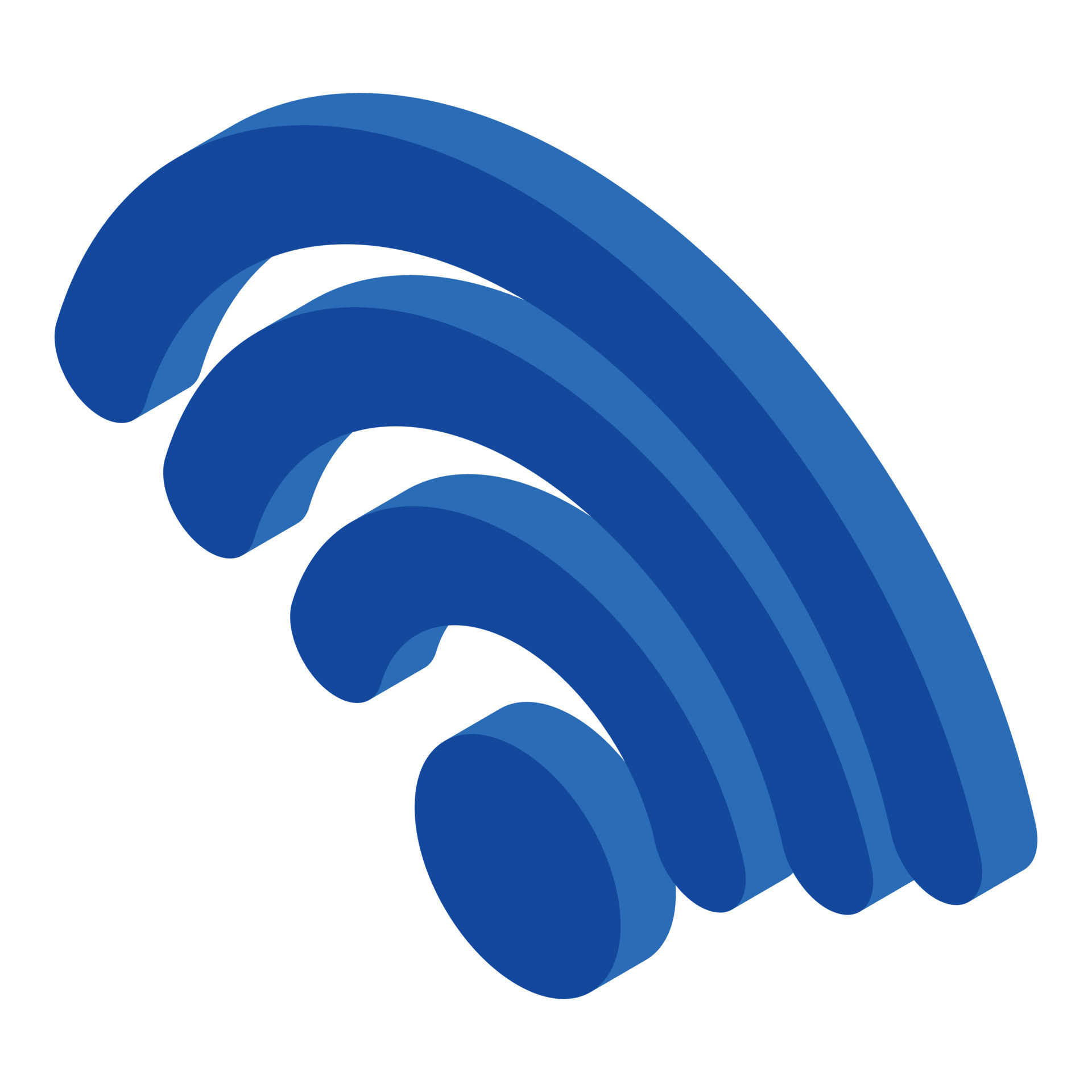 Wifi icon, isometric style 15550182 Vector Art at Vecteezy