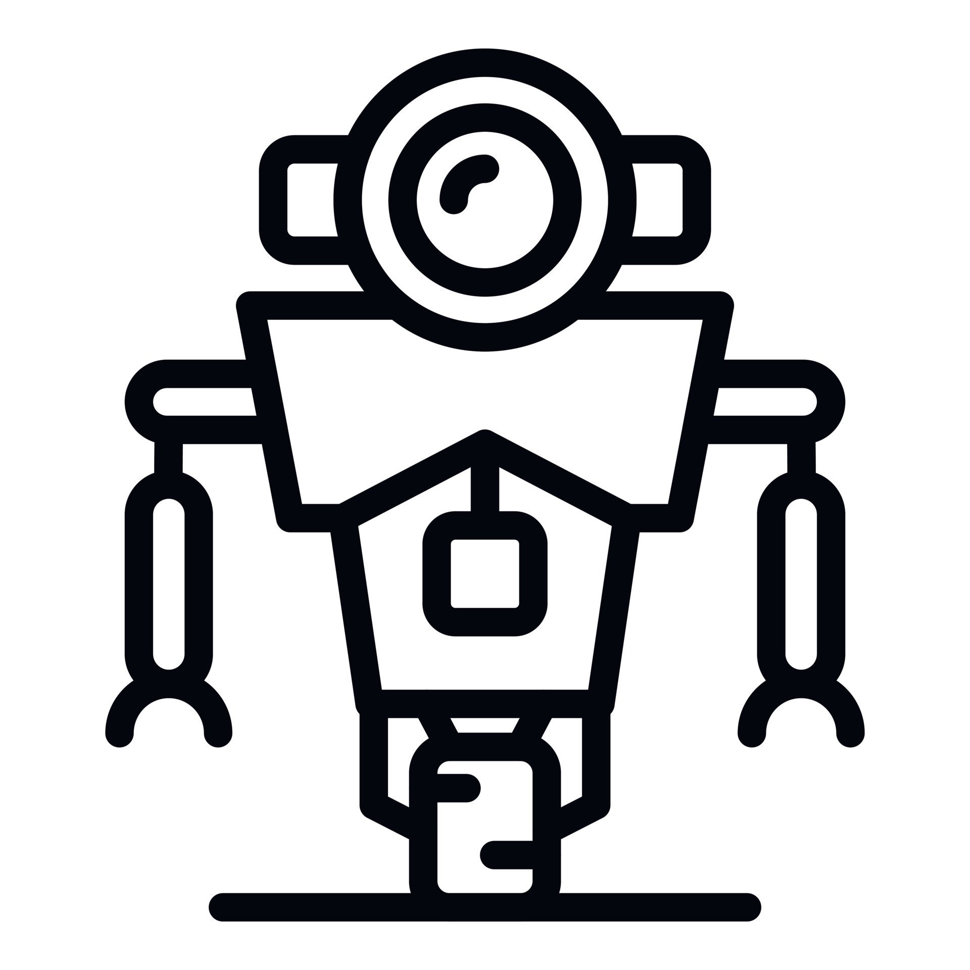 Science Robot Icon Outline Style 15551045 Vector Art At Vecteezy