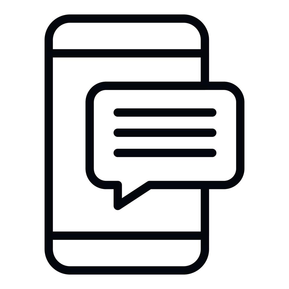 Smartphone popup message icon, outline style 15551455 Vector Art at ... Smartphone popup message icon, outline style 15551455 Vector Art at ...